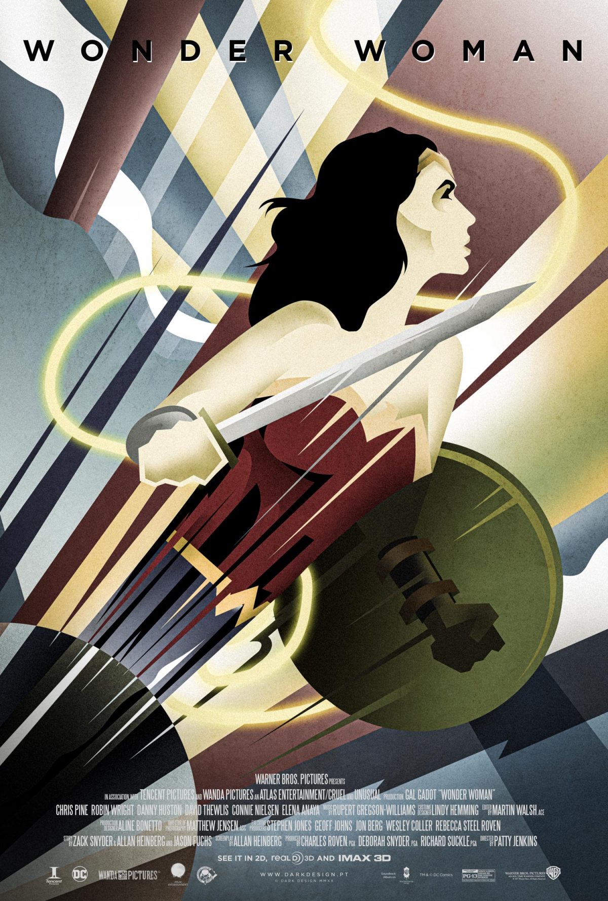 Wonder Woman | Poster By Darkdesign