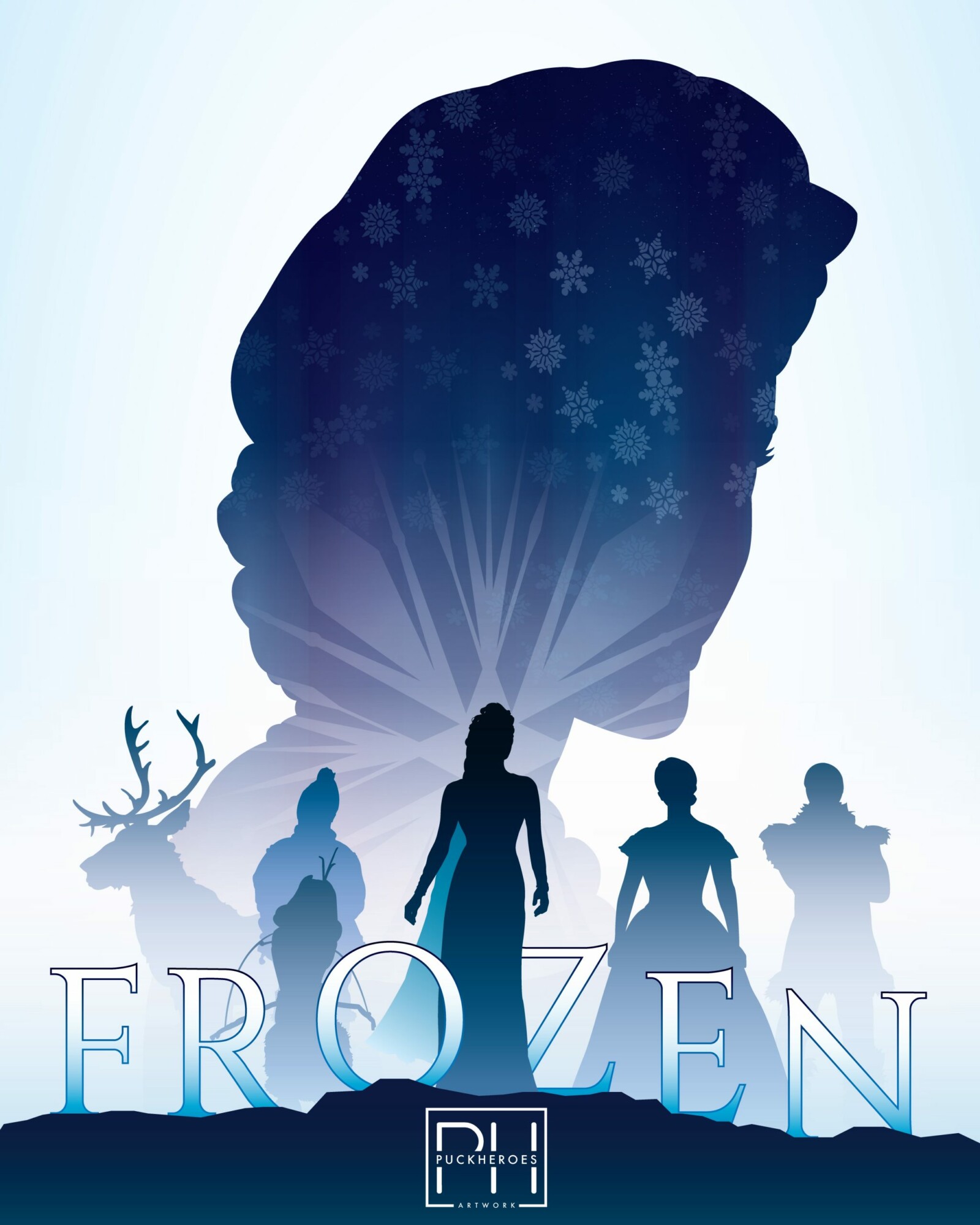 Frozen On Broadway | Poster By Puckheroesart