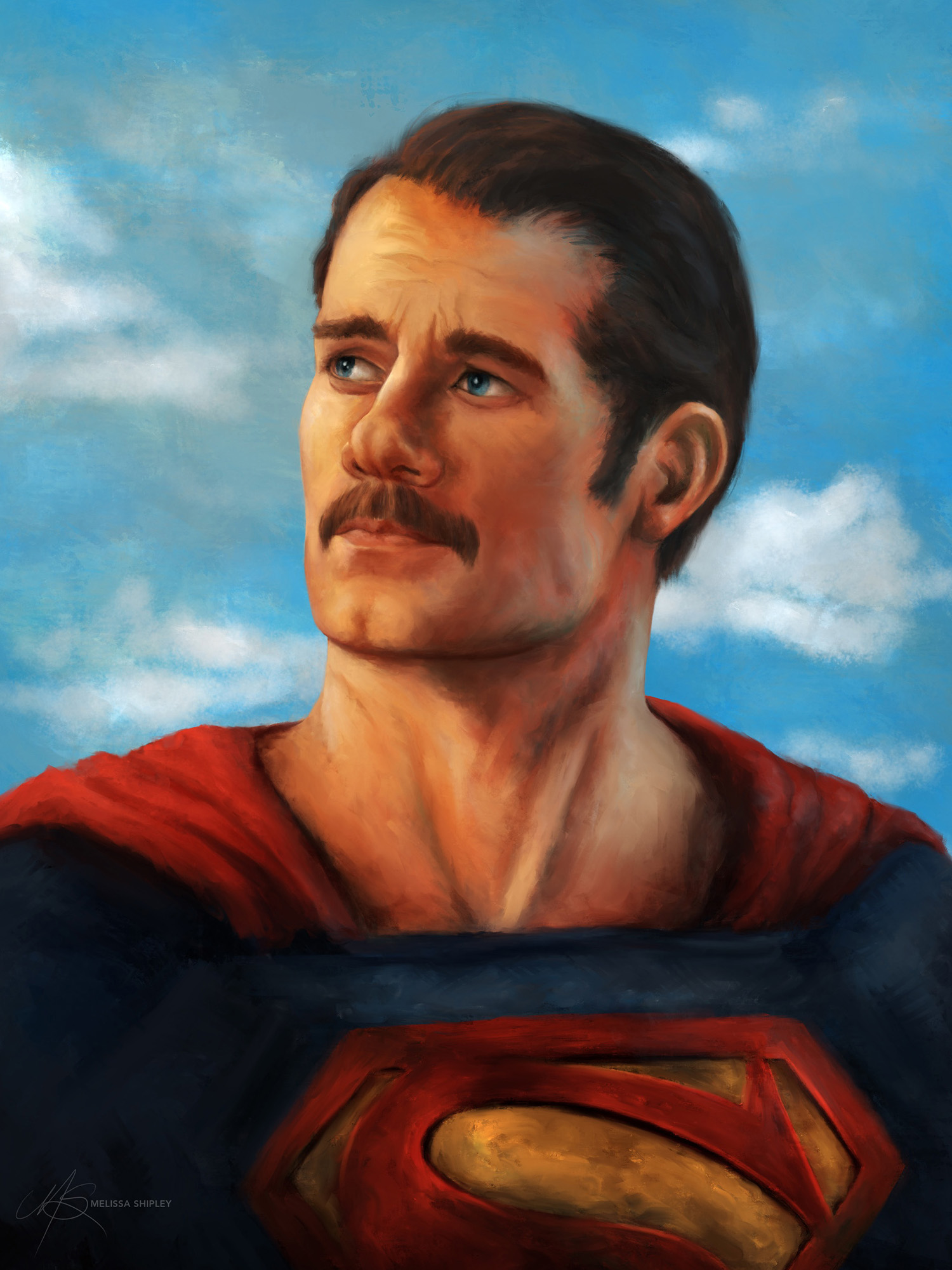 The Mustache Cut | Poster By Melissashipley