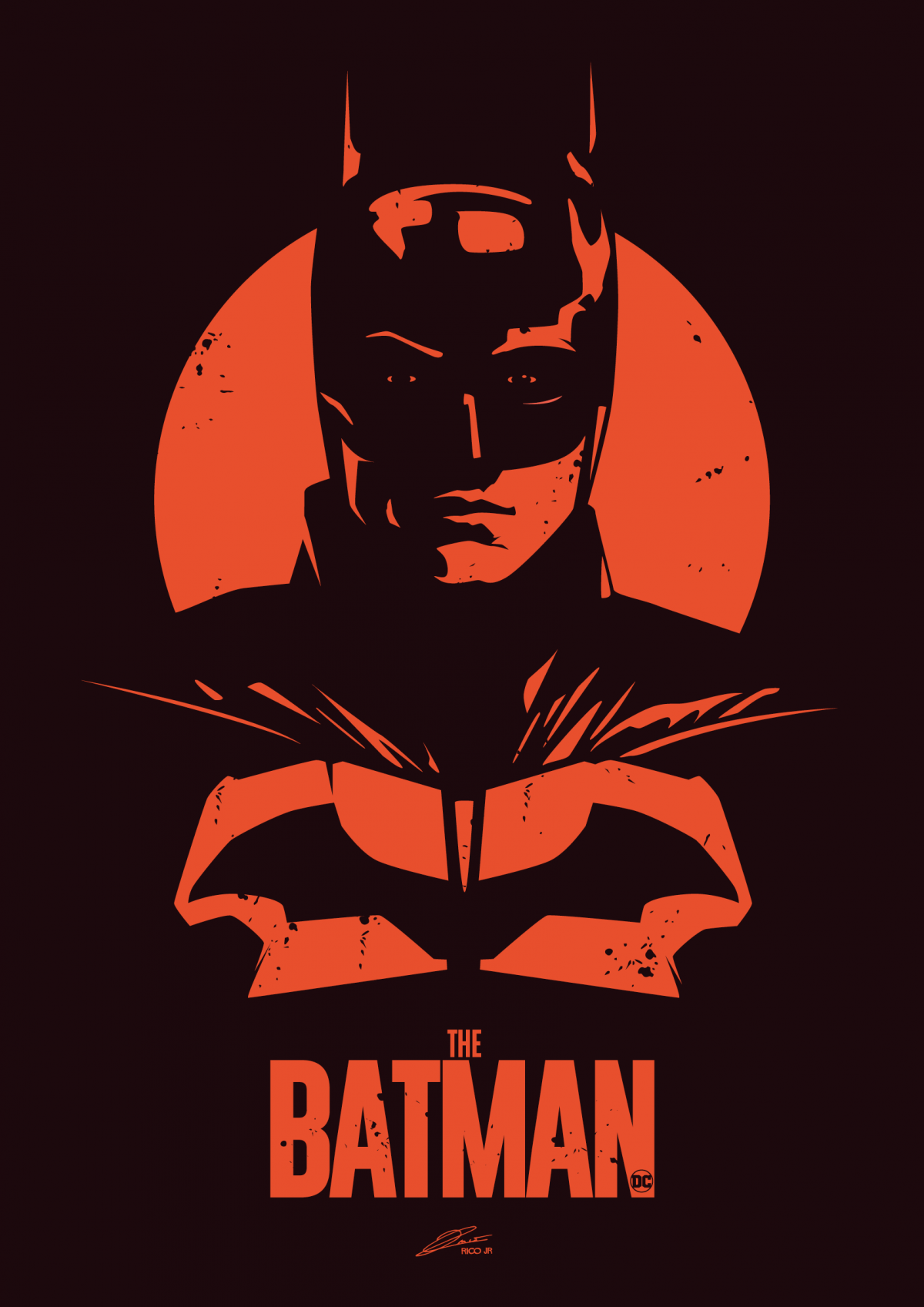 The Battinson Poster Art Rico Jr Posterspy