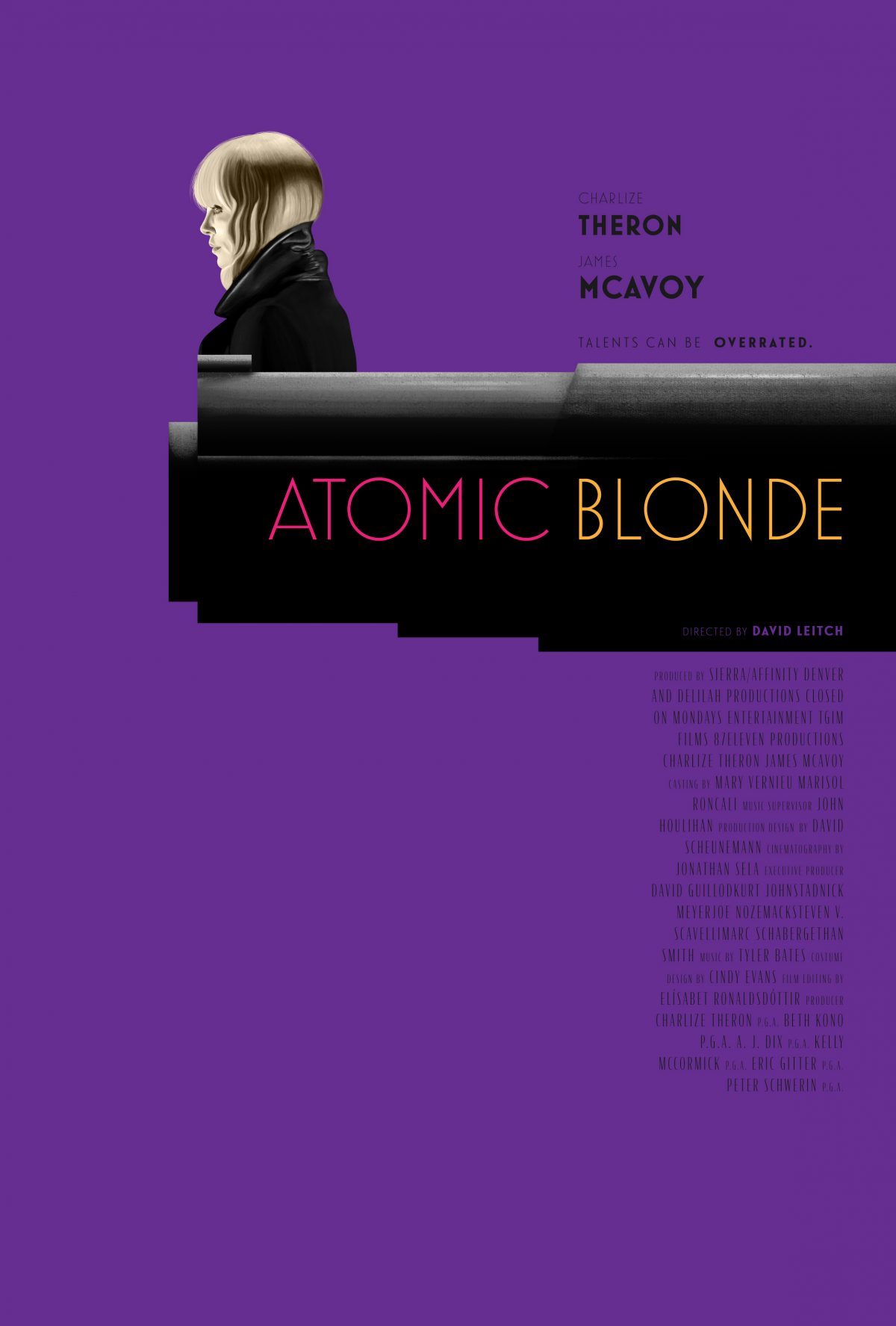 Atomic Blonde | Poster By Iadam14