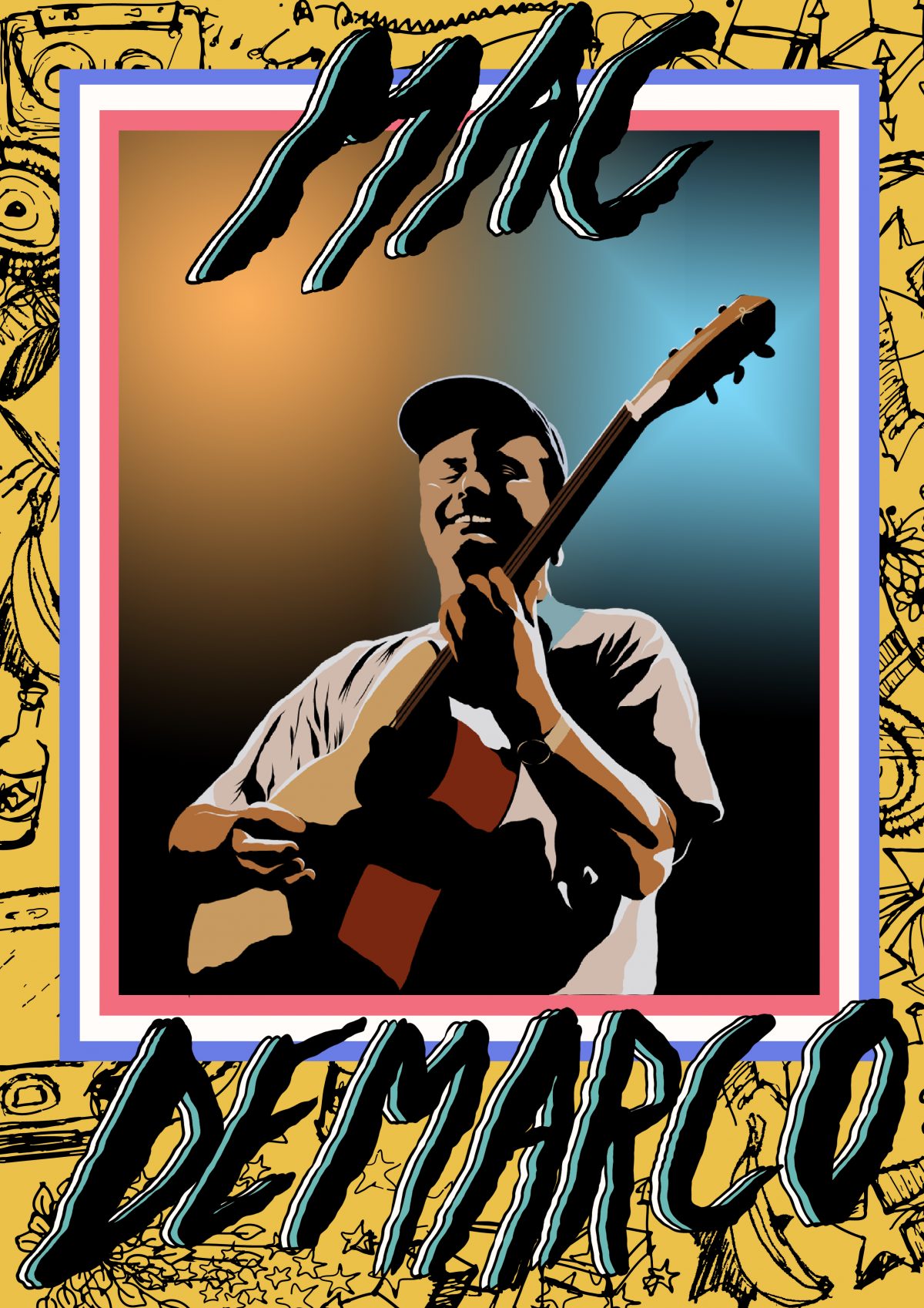 Mac DeMarco | Poster By Unclesamsposters