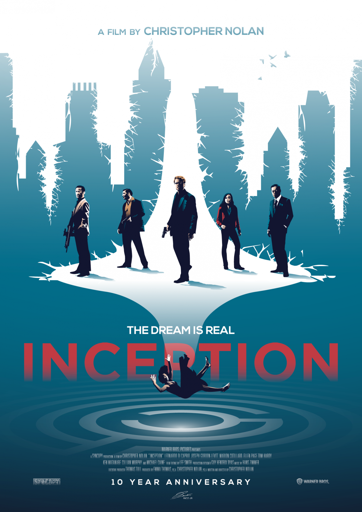 INCEPTION Poster Art | Poster By Rico Jr