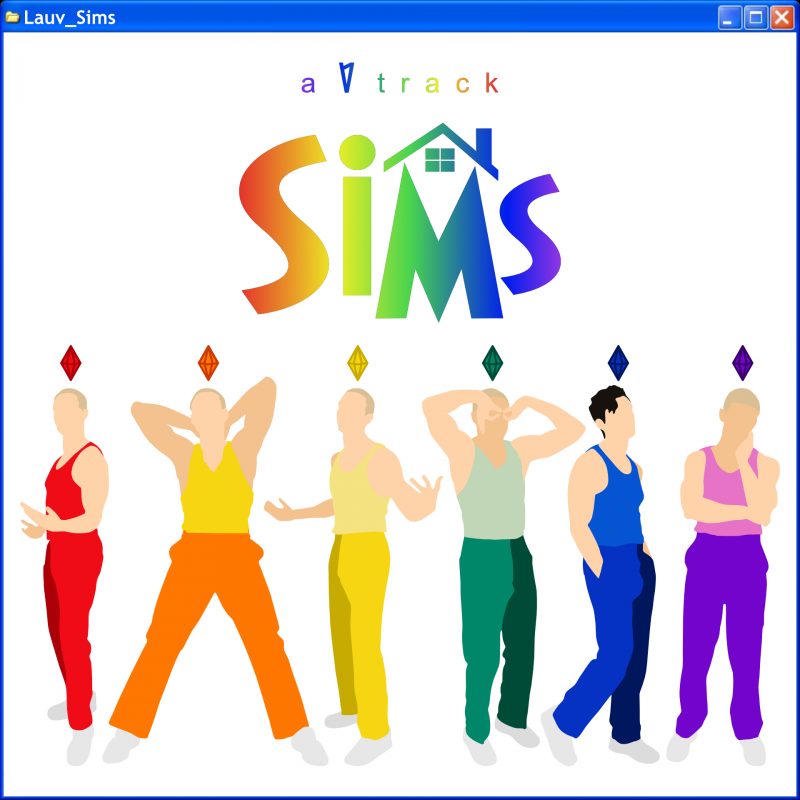 Sims | Poster By Postersbymelvin