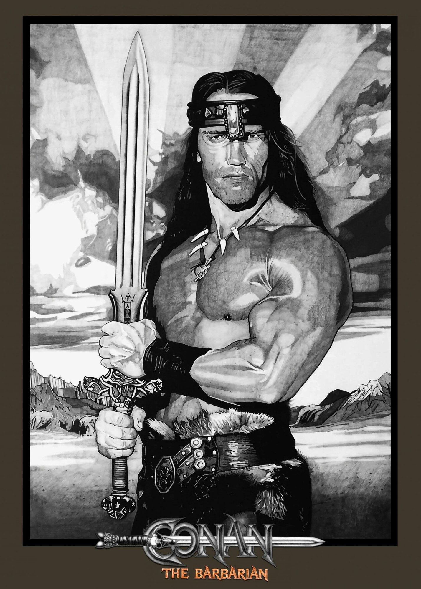 CONAN THE BARBARIAN | Poster By Carles Ganya