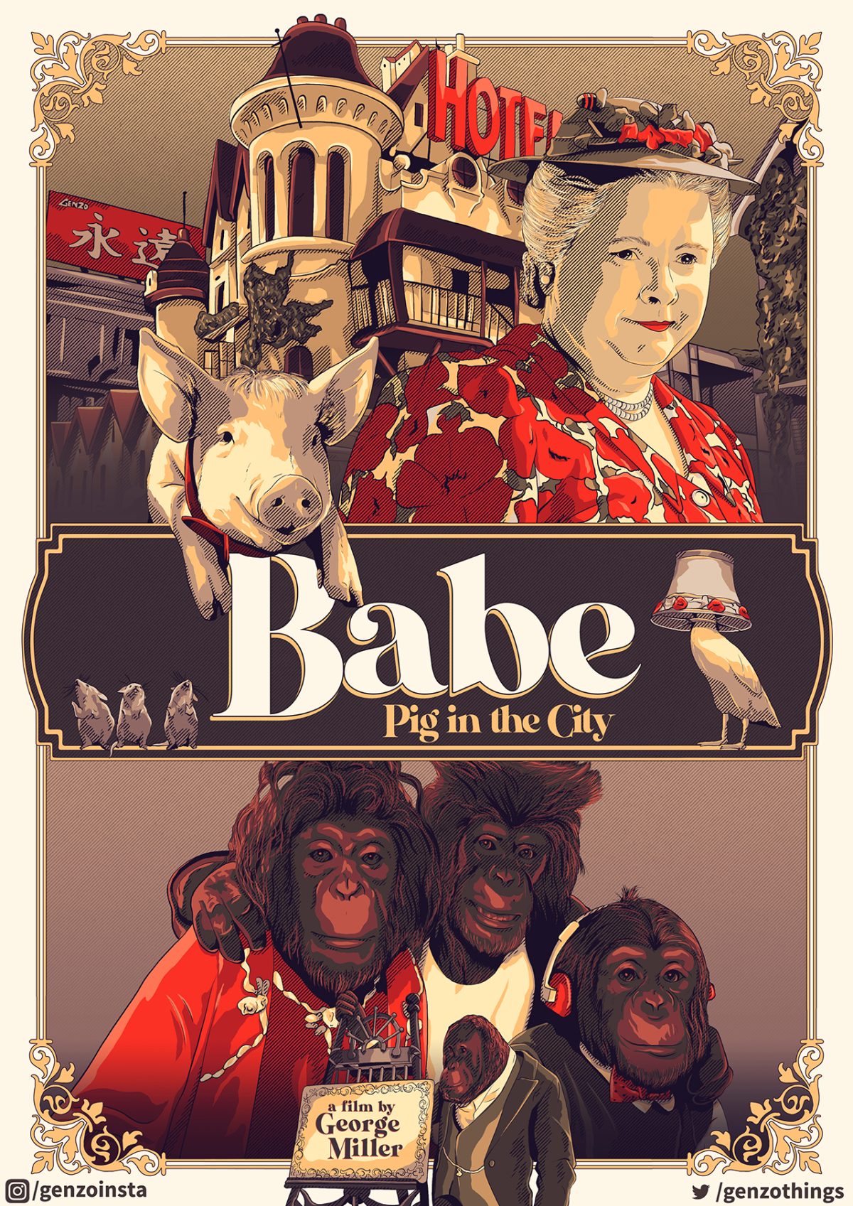 Babe - Pig in the City - PosterSpy