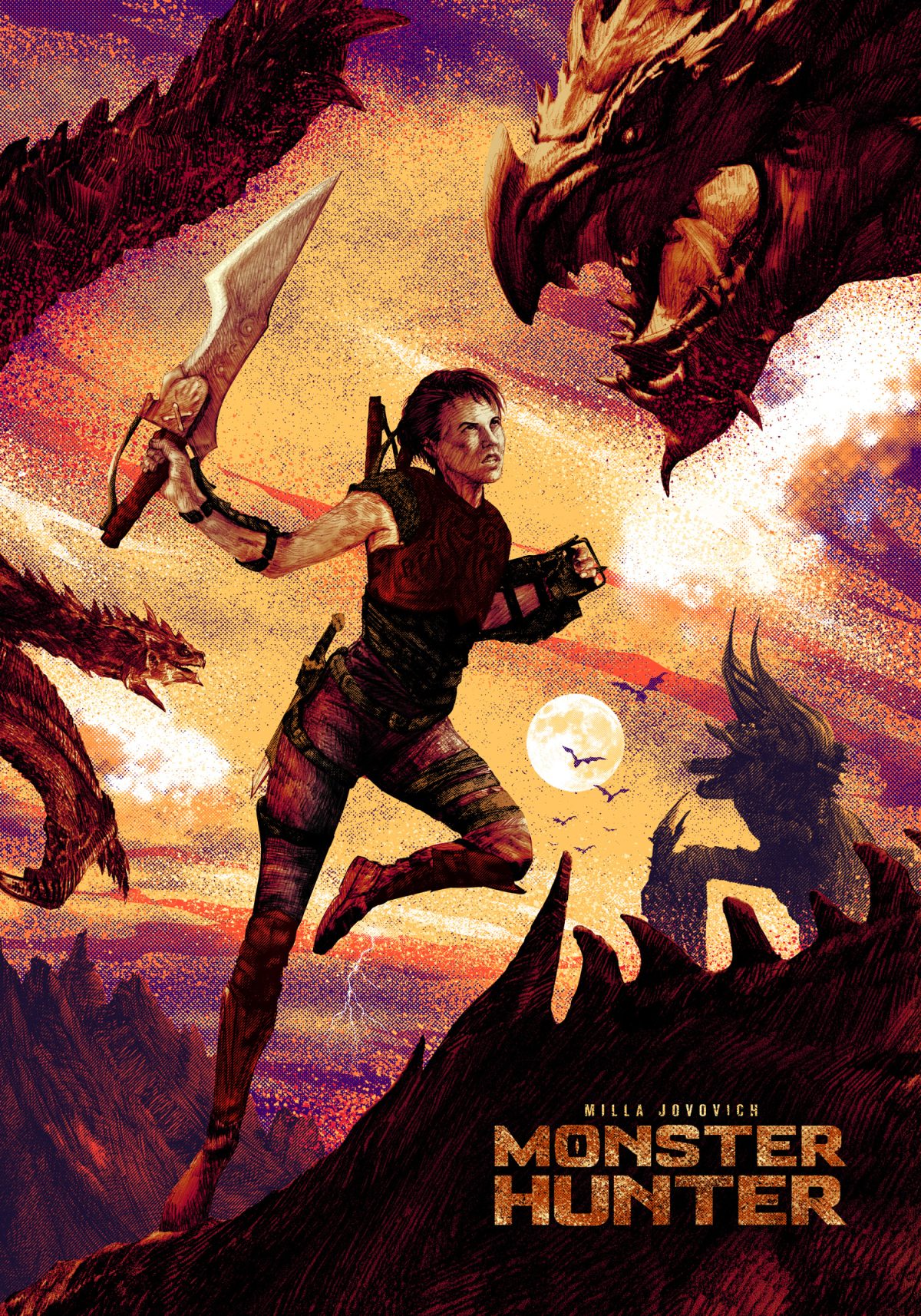 Monster Hunter - The Clash - PosterSpy