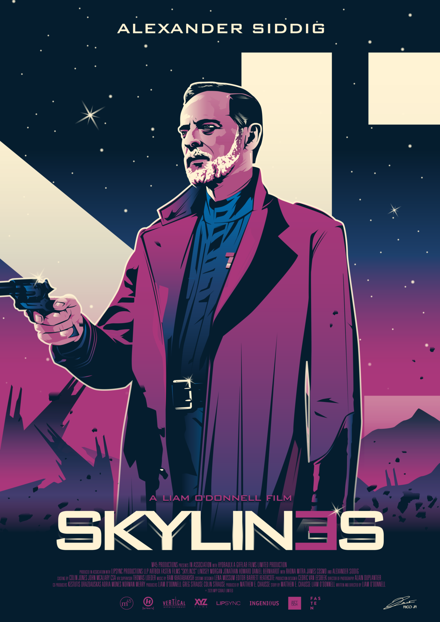 OFFICIAL SKYLINES Character Posters (2nd Half) | Poster By Rico Jr