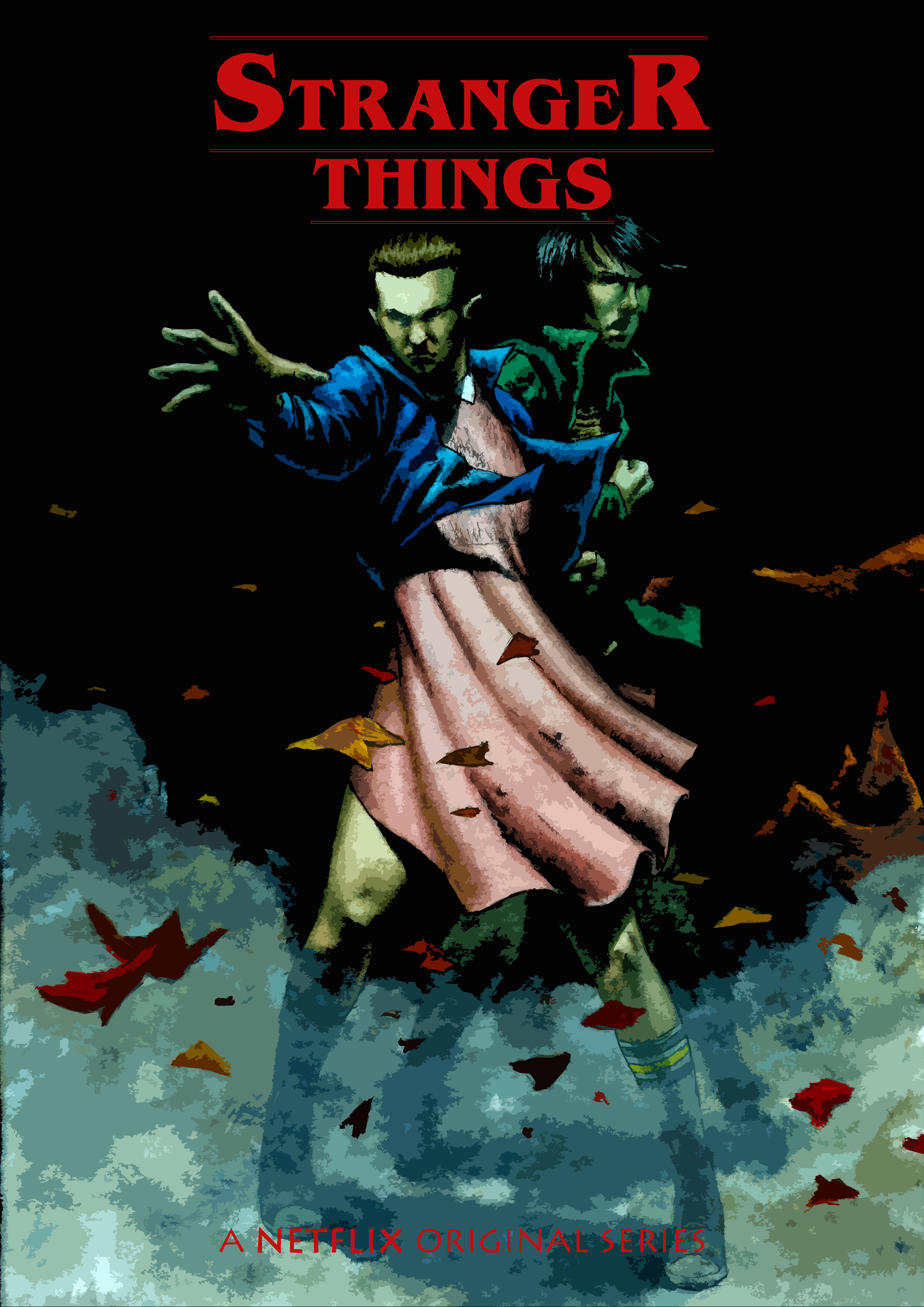 Stranger Things | Poster By Stefanoartibani