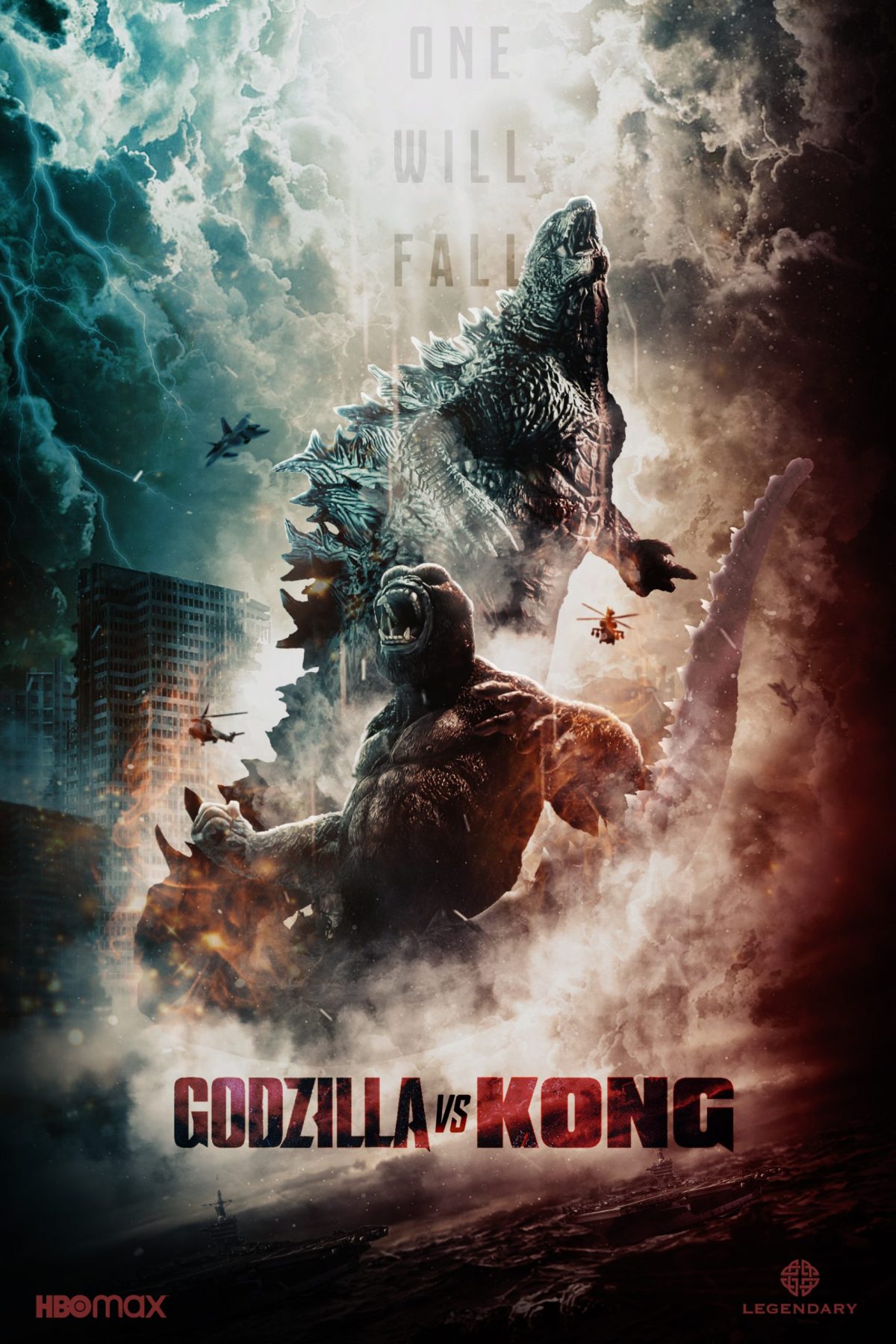 Godzilla Vs Kong 2021 | Poster By Geoffriccio