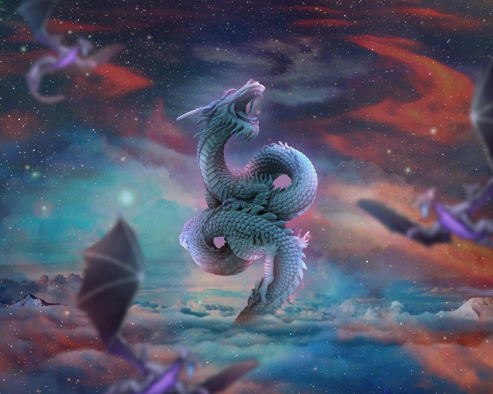 Dragon Domain | Poster By Liadesigns