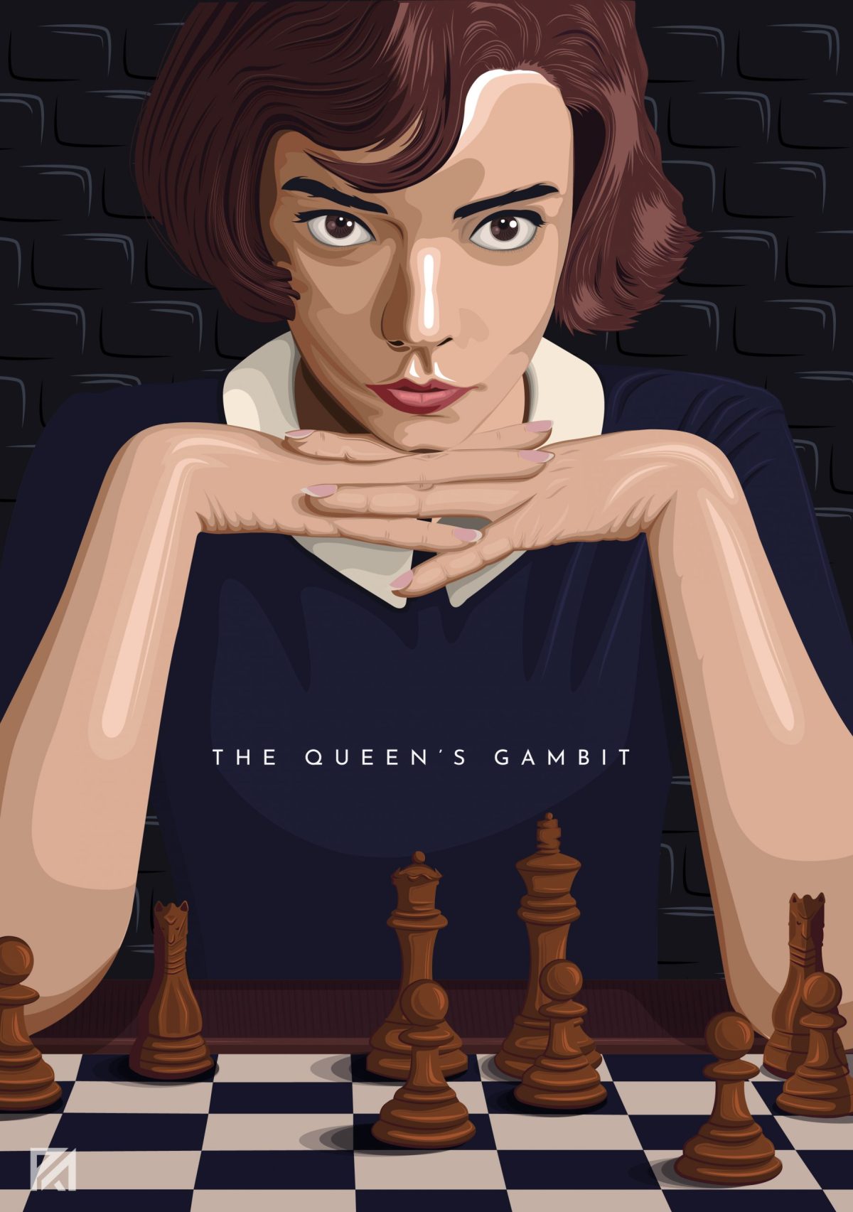 The Queen’s Gambit | Poster By Rhythm21