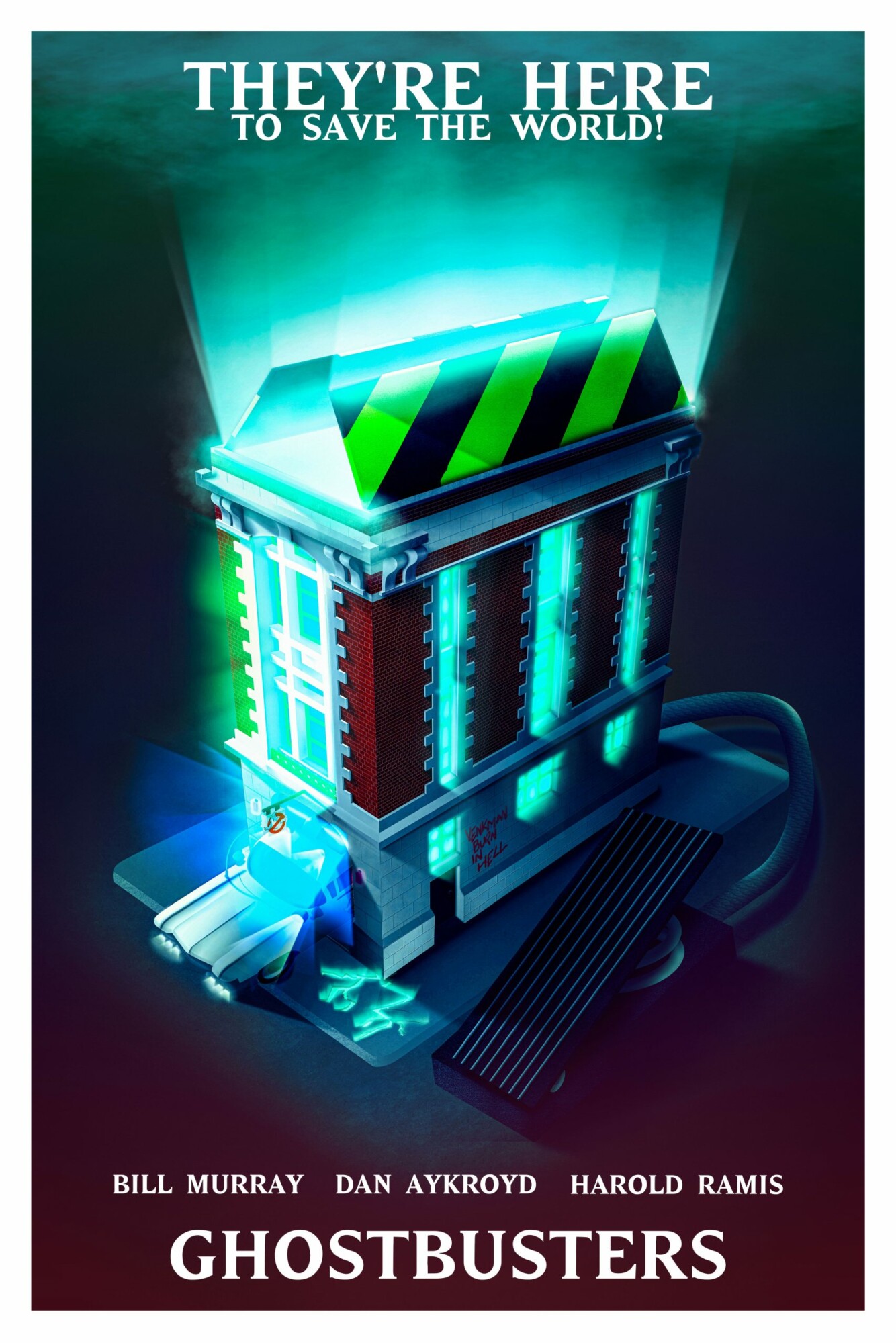 Ghostbusters | Poster By Davidhartart