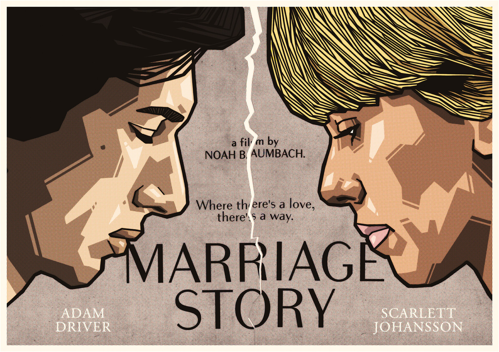 MARRIAGE STORY | Poster By Tonycoppin