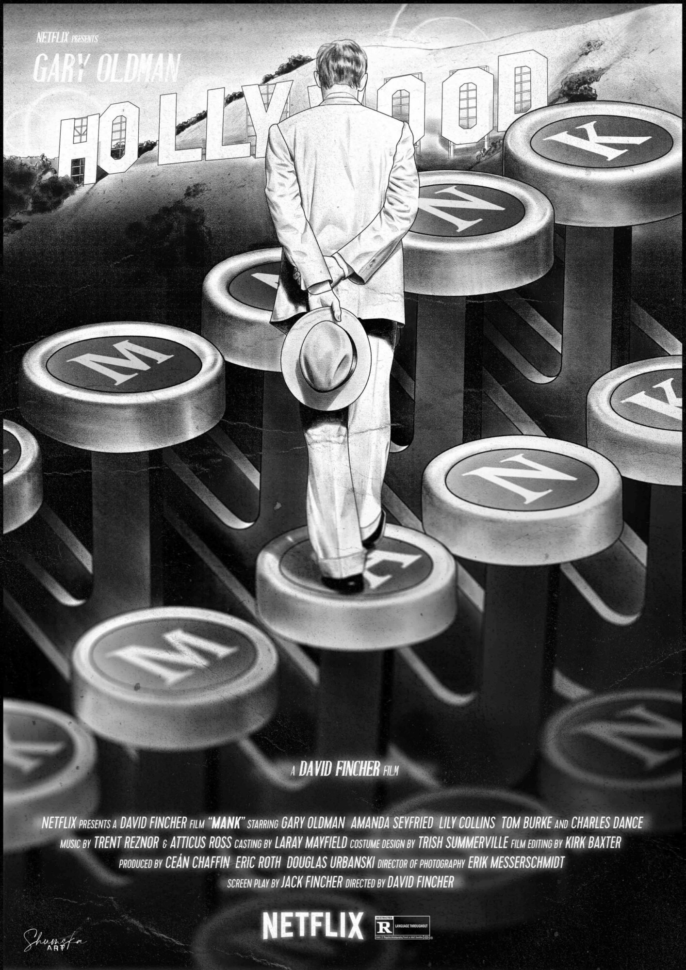 Mank | Poster By LizaShumska