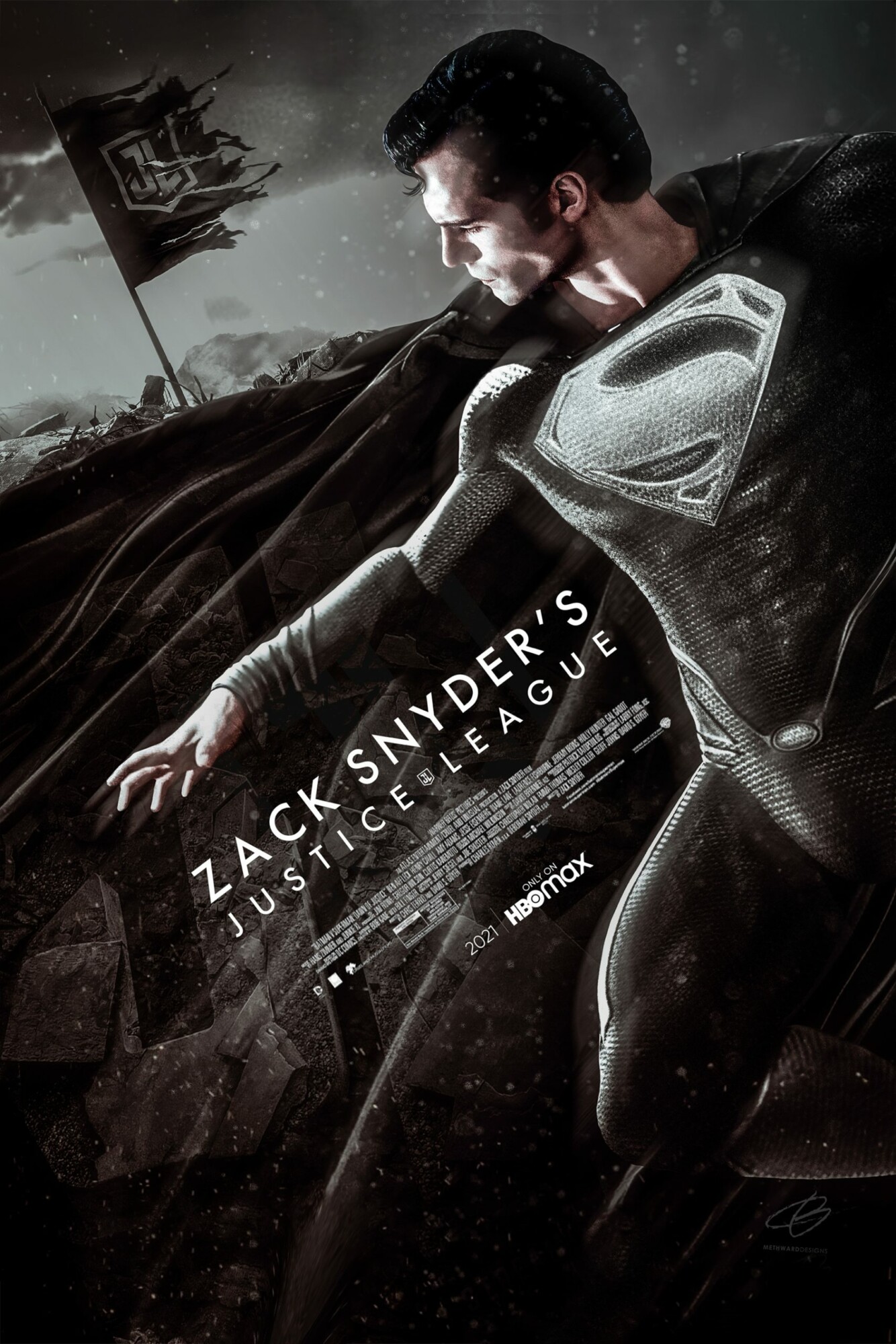 Zack Snyder's Justice League | Poster By Bartos Gyorgy
