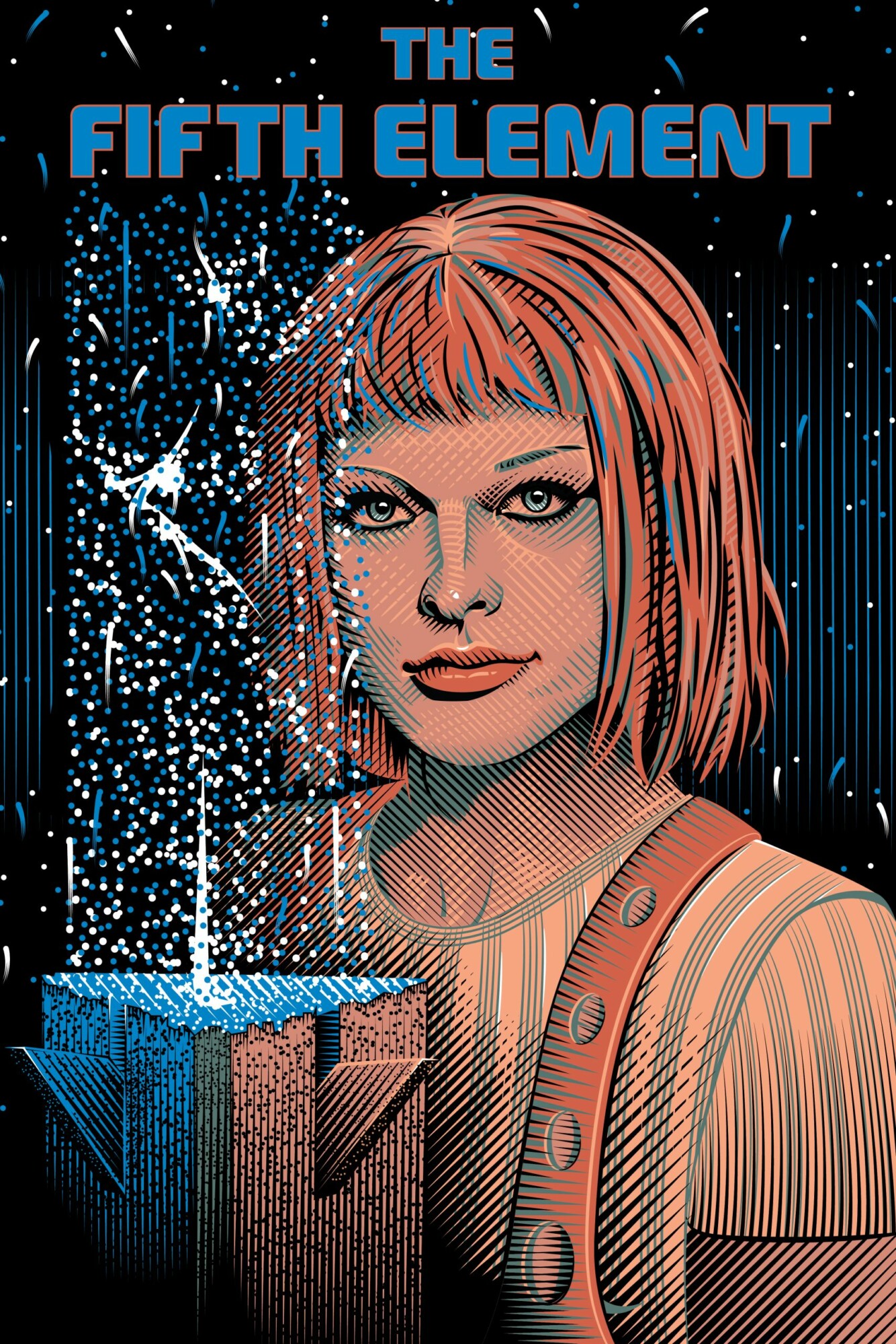 The Fifth Element | Poster By Onlychildart