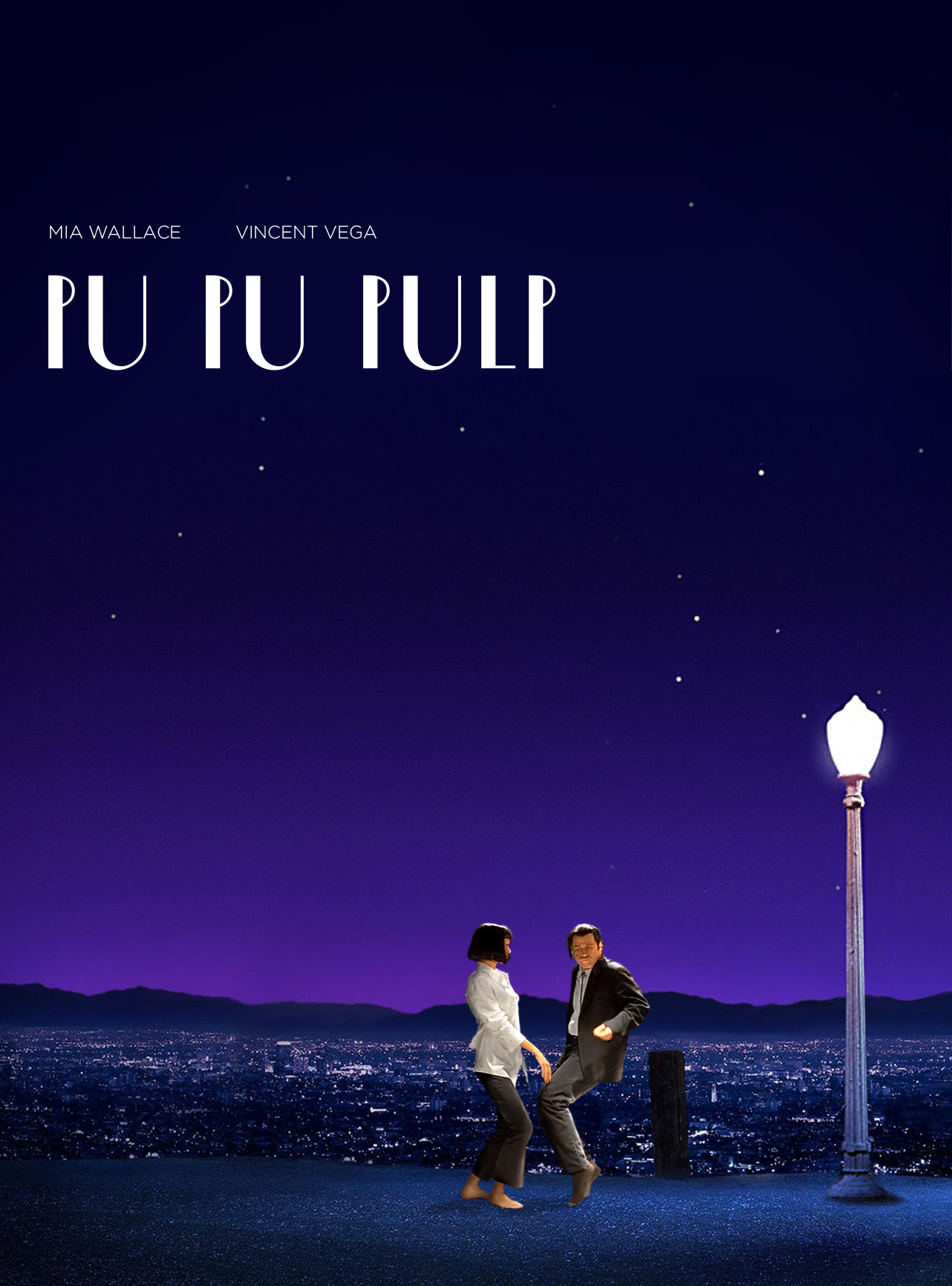 Pu Pu Pulp | Poster By Santillan