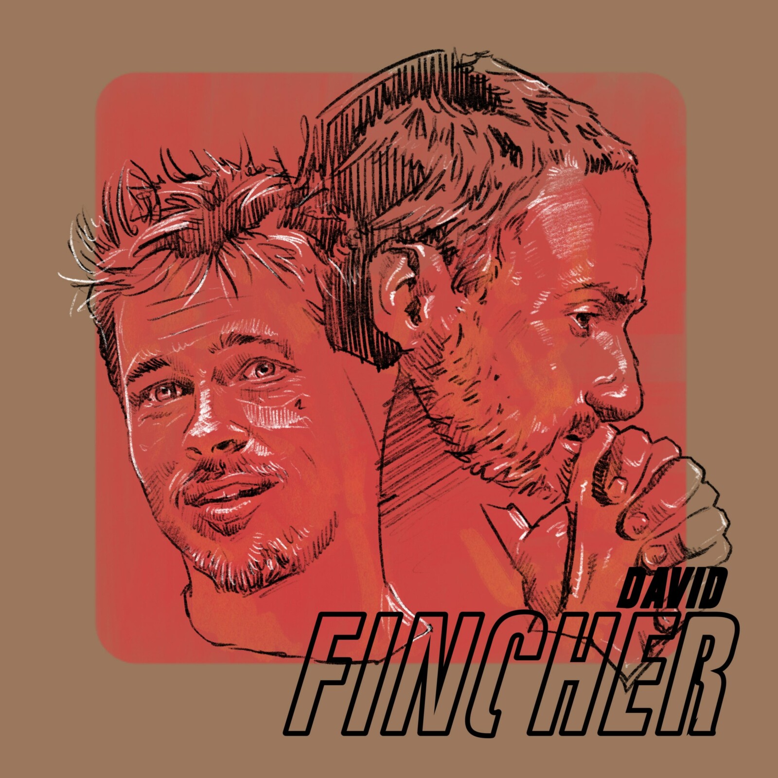 David Fincher | Poster By Chris Miller