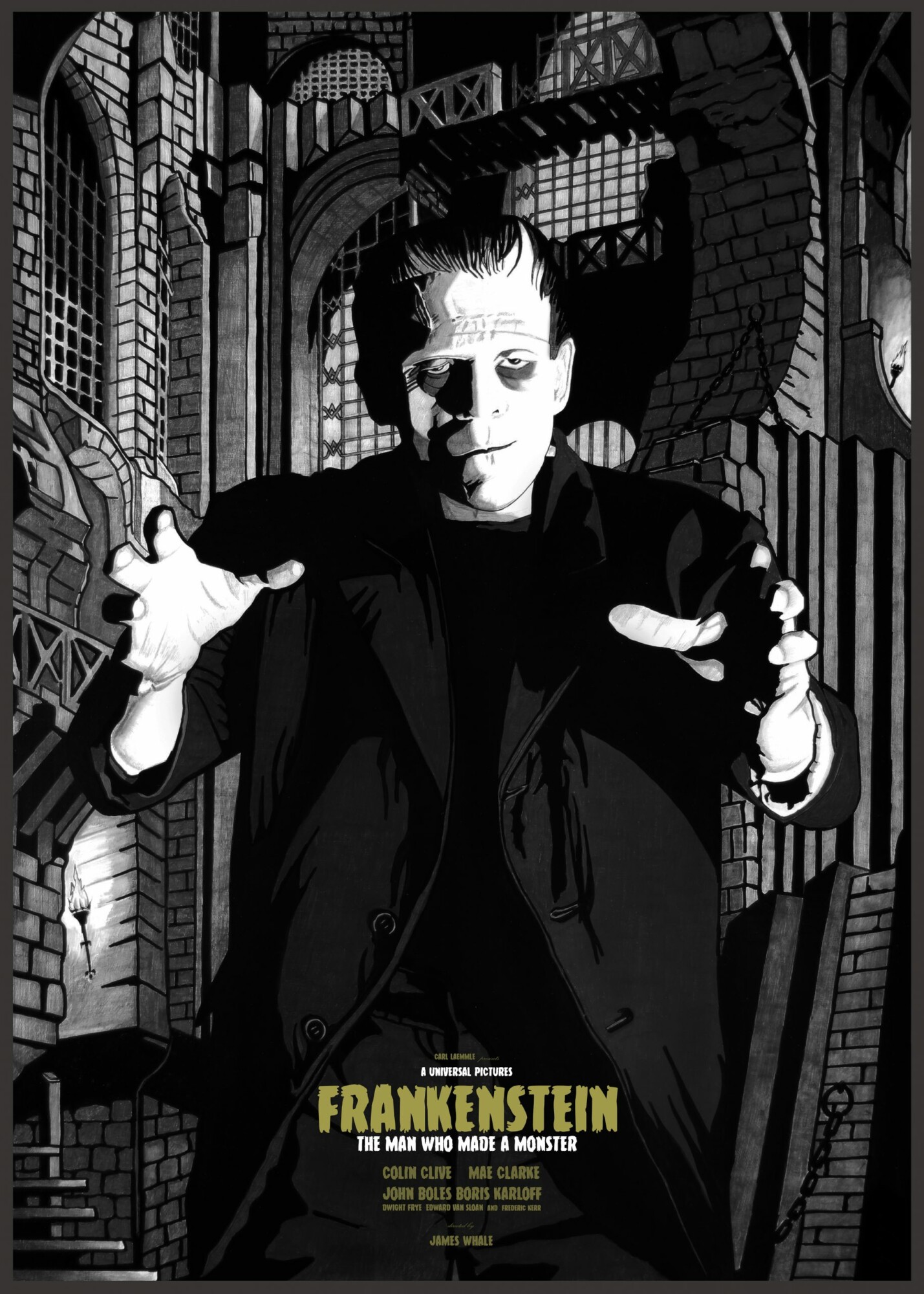 FRANKENSTEIN | Poster By Carles Ganya