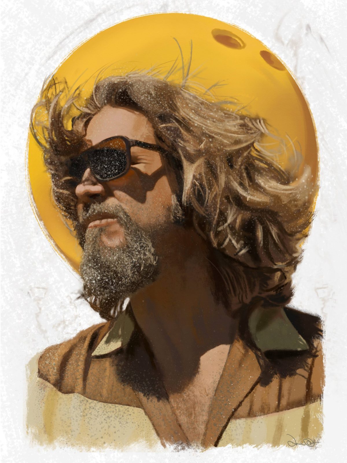 'The Dude' | Poster By Daveoflanagan