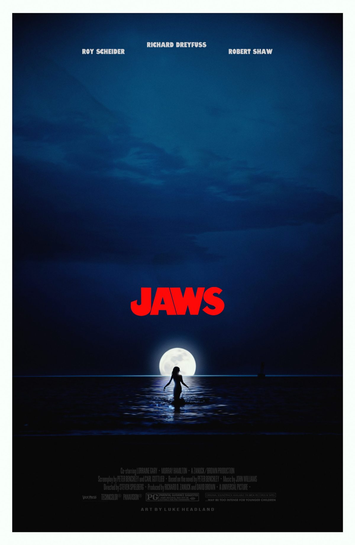 Jaws Poster | Poster By Lukeh01