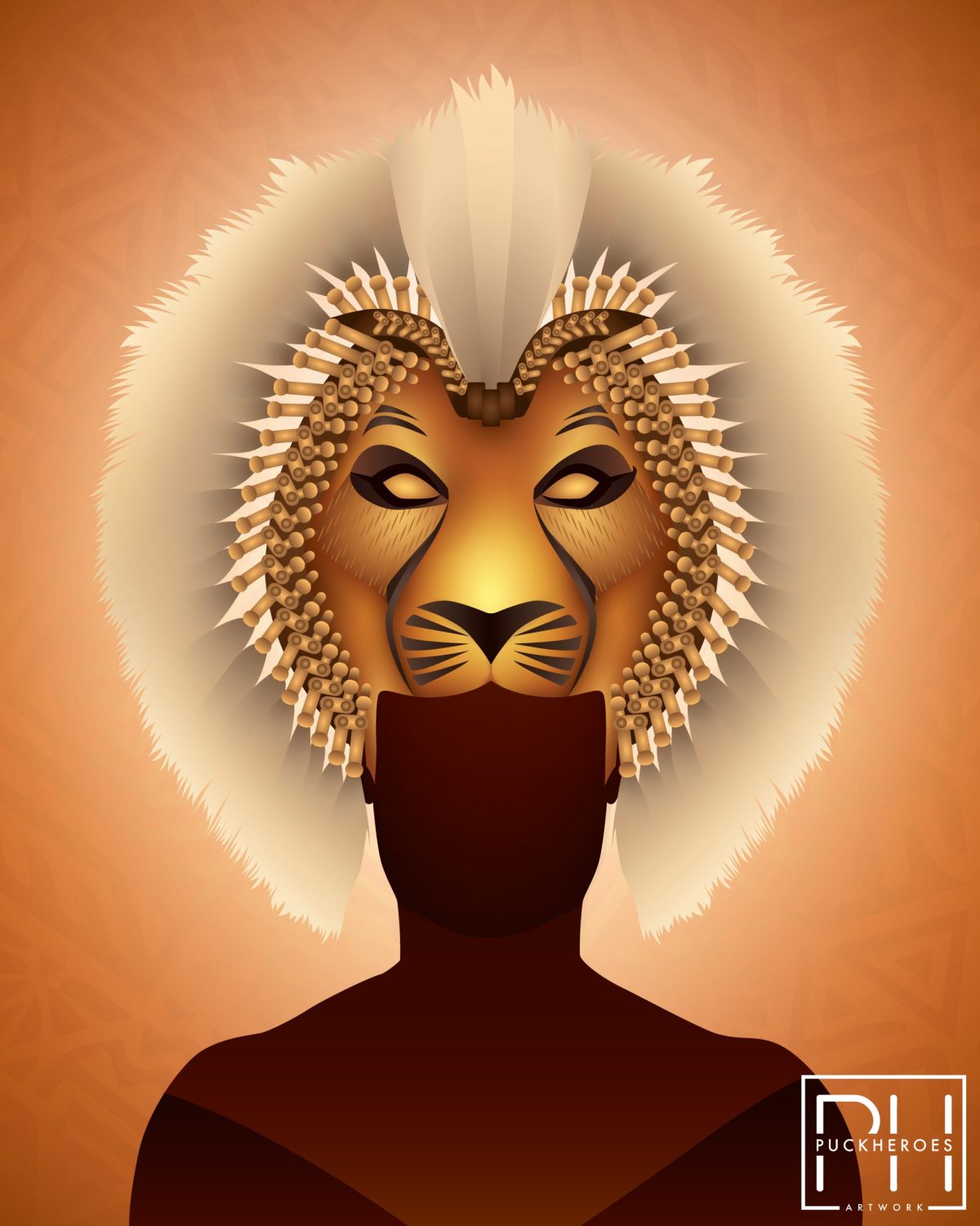 The Lion King (Broadway): Simba | Poster By Puckheroesart