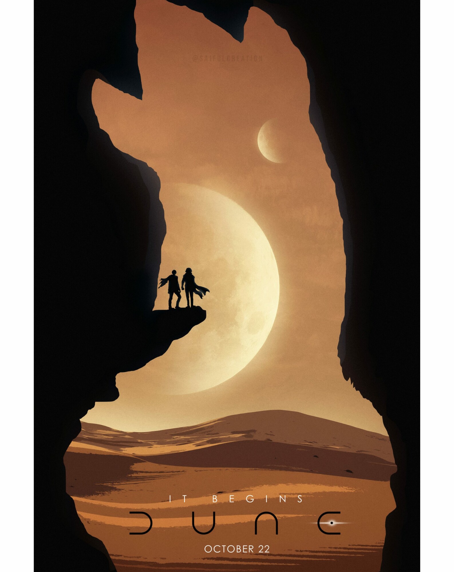 Dune Movie Poster Art 02 | Poster By Saiful Creation