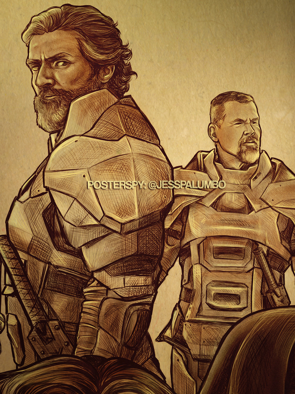 Dune 2021 | Poster By Jesspalumbo