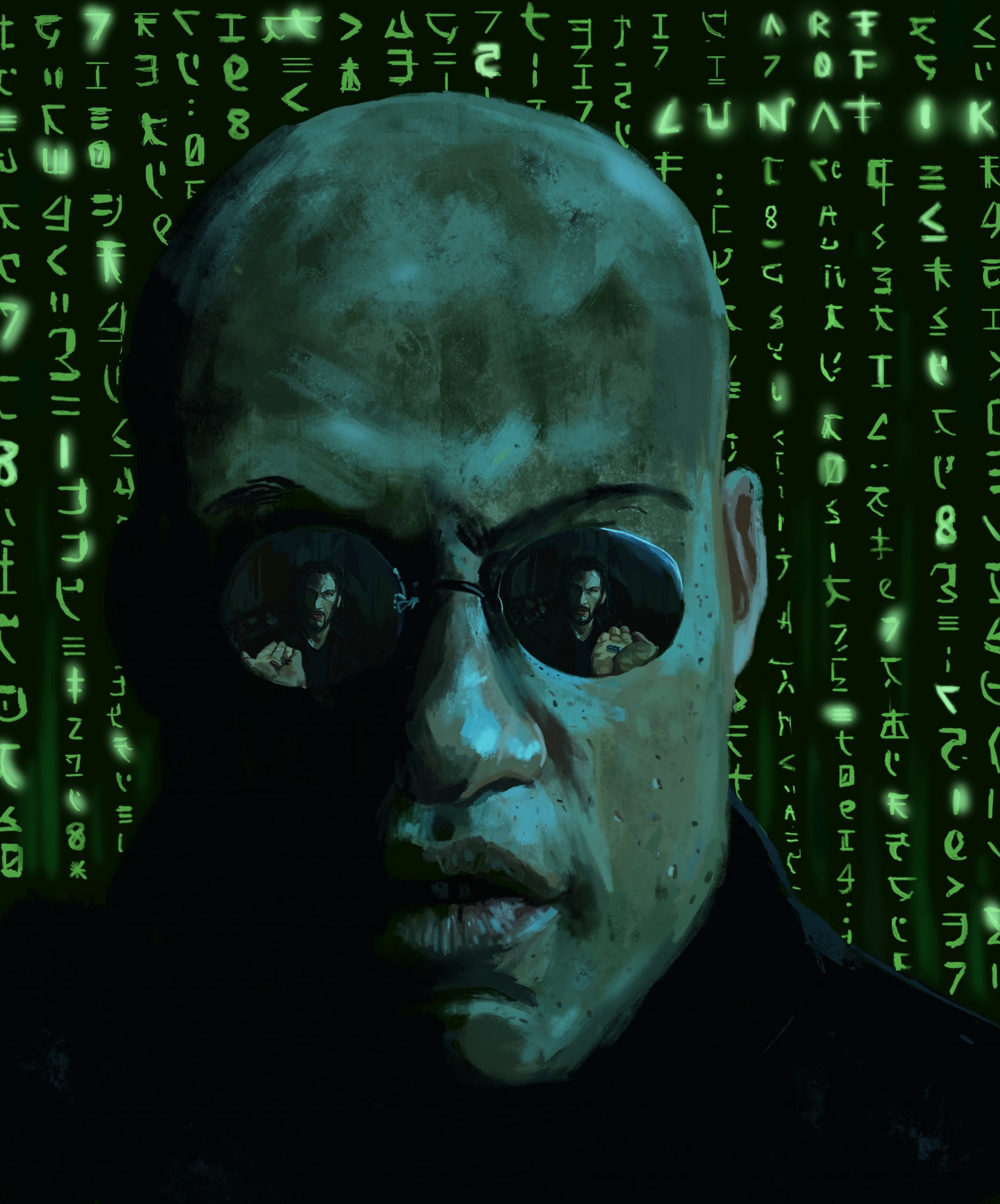 Morpheus Matrix Poster - PosterSpy