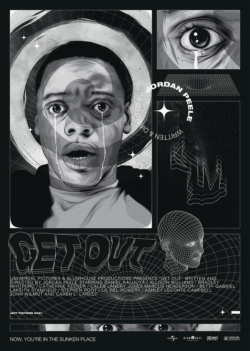GET OUT | Jeffpoitiers | PosterSpy