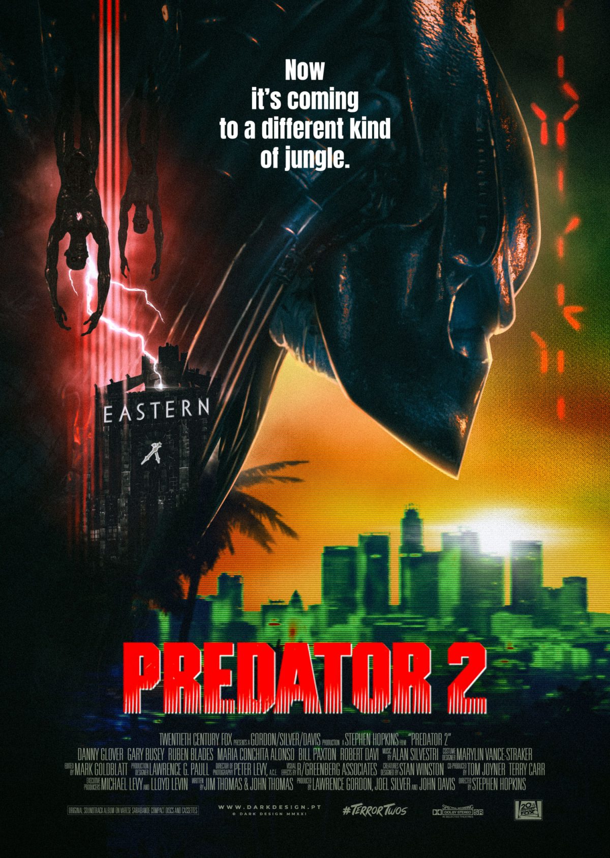 Predator 2 | Poster By Darkdesign