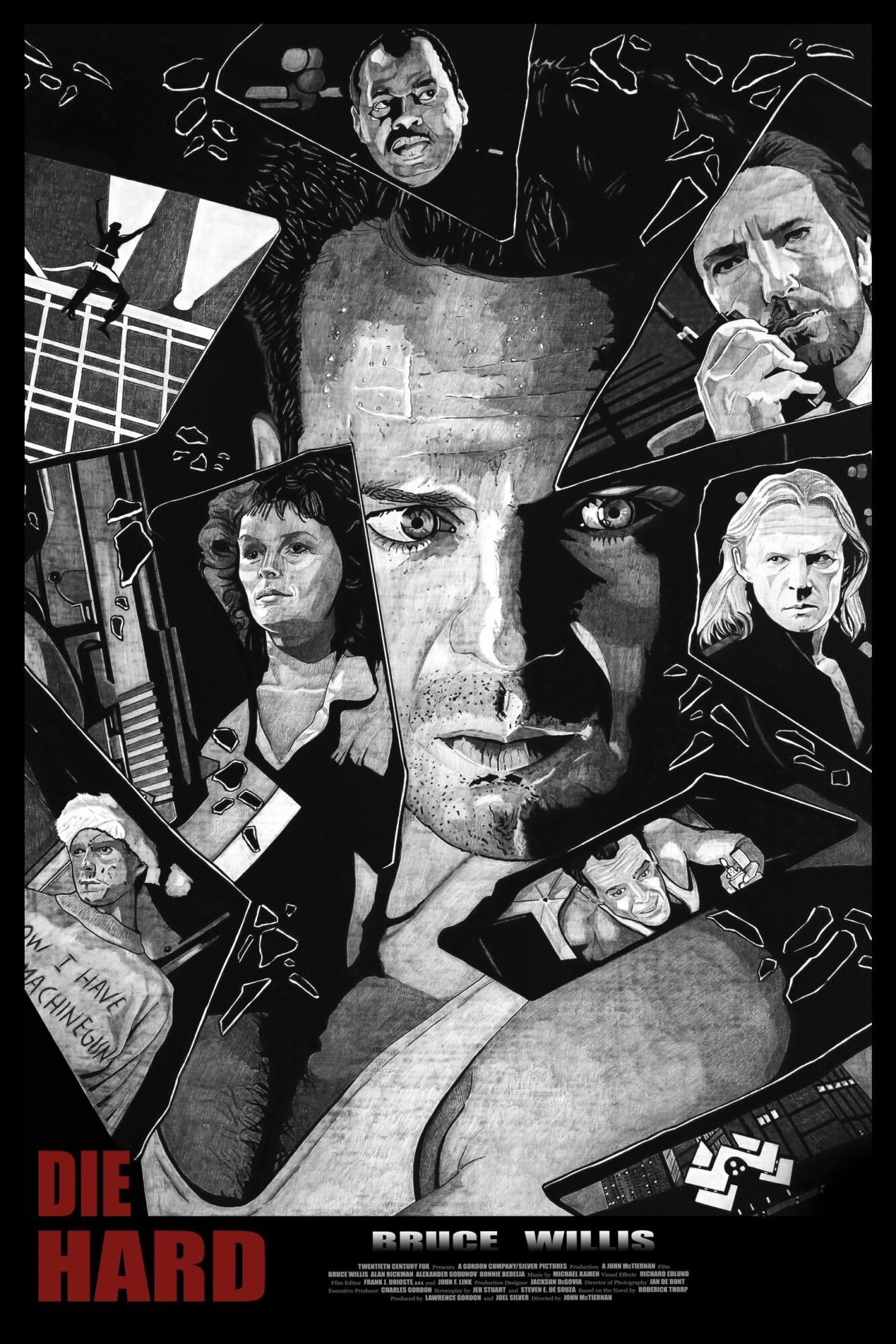 DIE HARD | Poster By Carles Ganya
