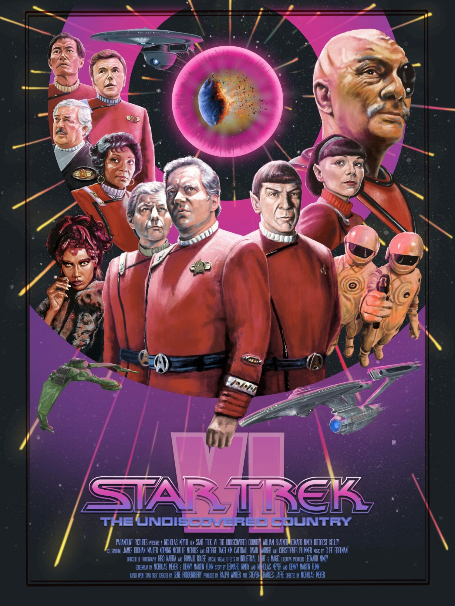 Star Trek VI: The Undiscovered Country | Poster By Chris Miller