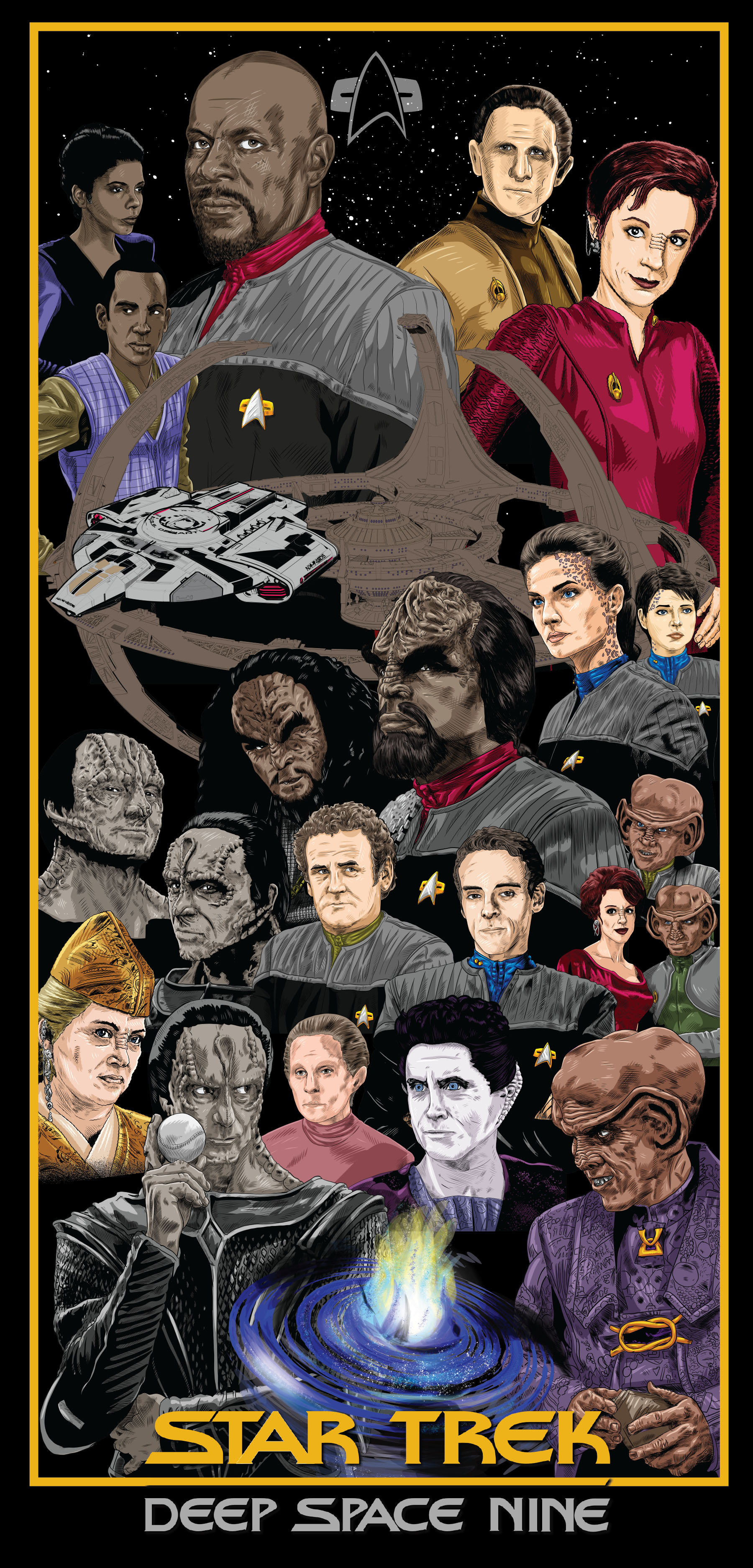 Star Trek: Deep Space Nine | Poster By MarcTOuellette