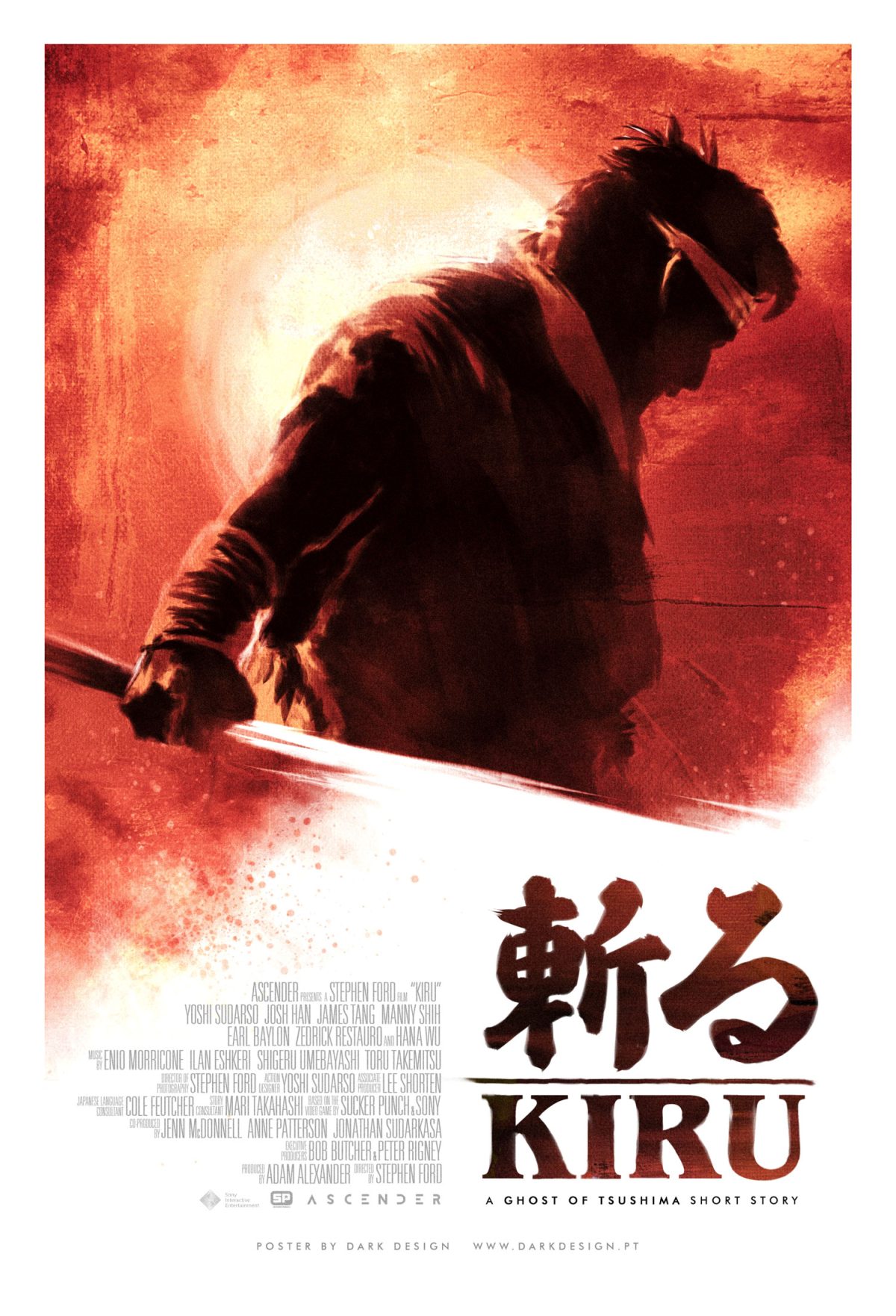 Kiru: A Ghost Of Tsushima Short Story | Poster By Darkdesign