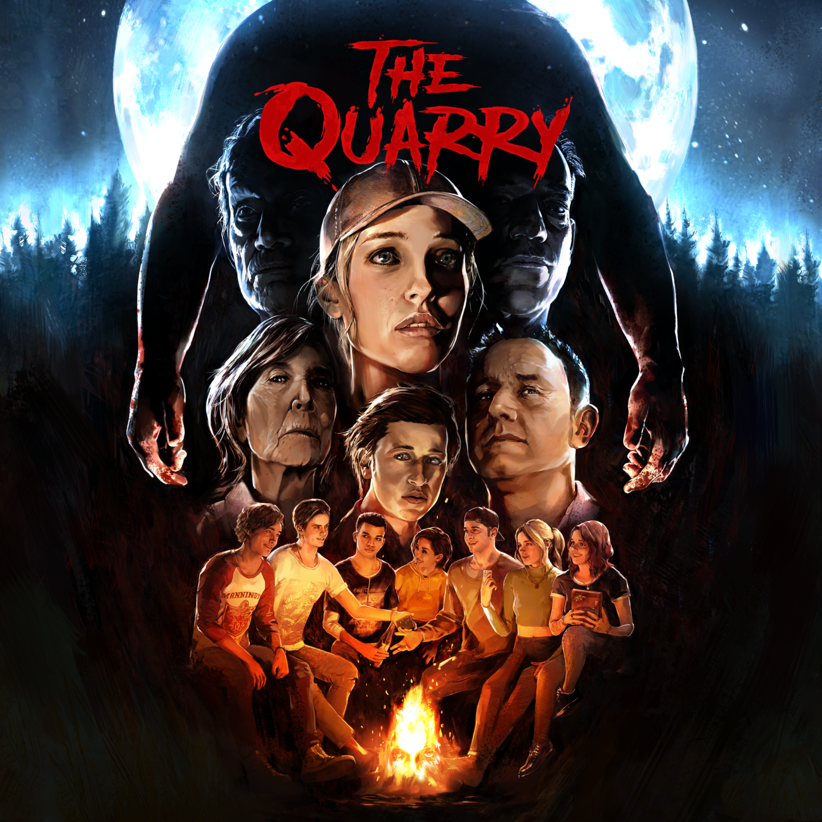 Create Artwork For Survival Horror Game The Quarry | PosterSpy