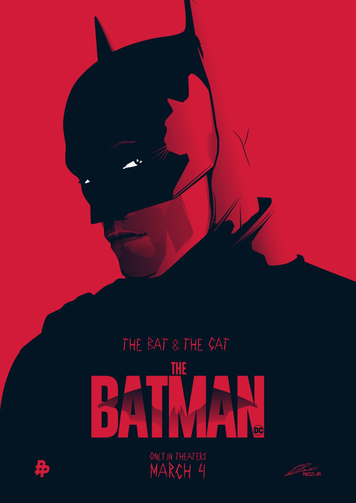 VENGEANCE - POSTER ART - THE BATMAN | Poster By Rico Jr