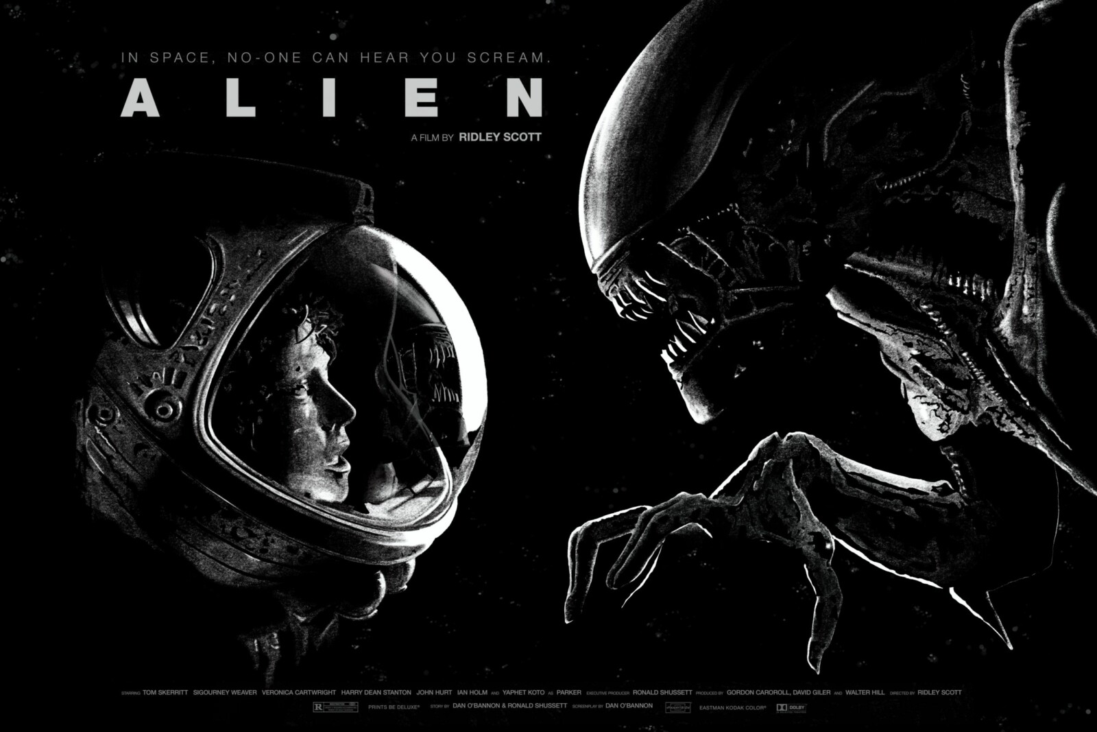 Alien AMP (variant) | Poster By AdamskE