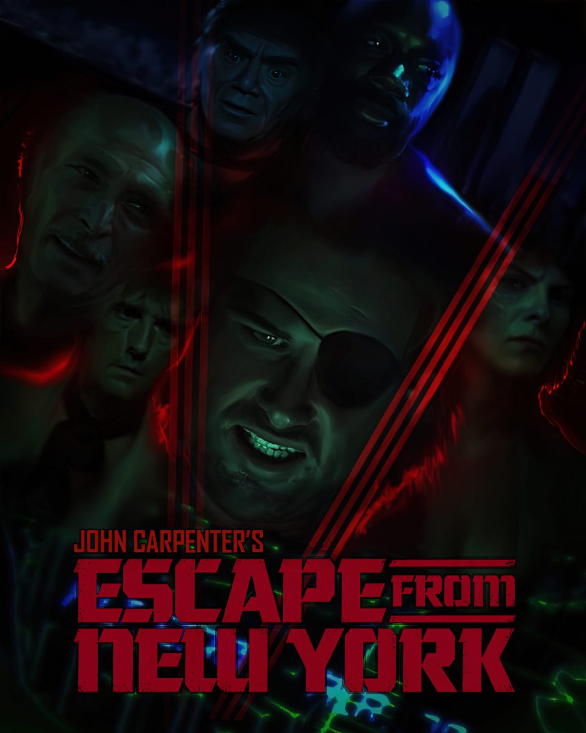 Escape From New York | Poster By John Dunn