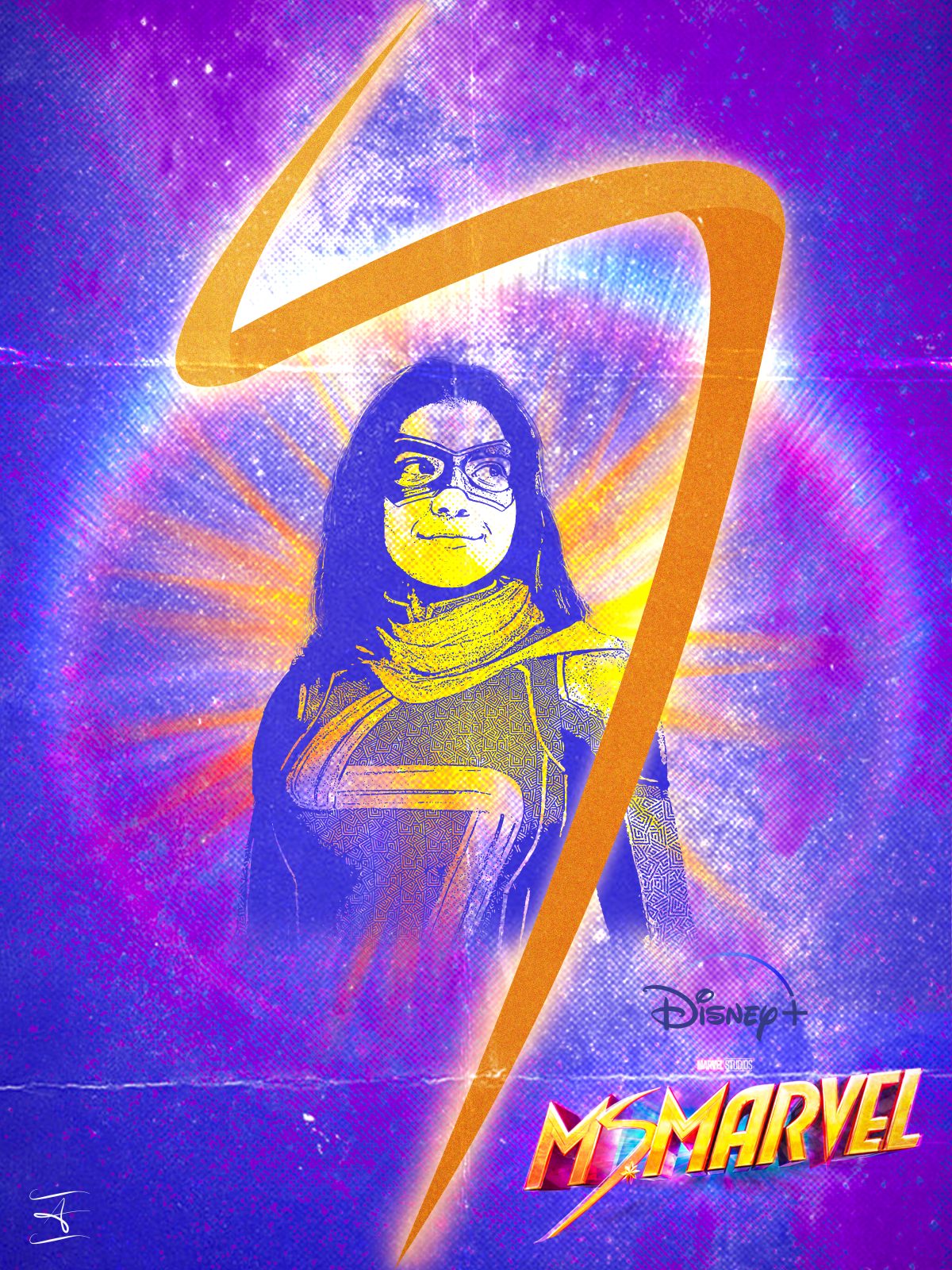 Ms Marvel | Poster By Lesart