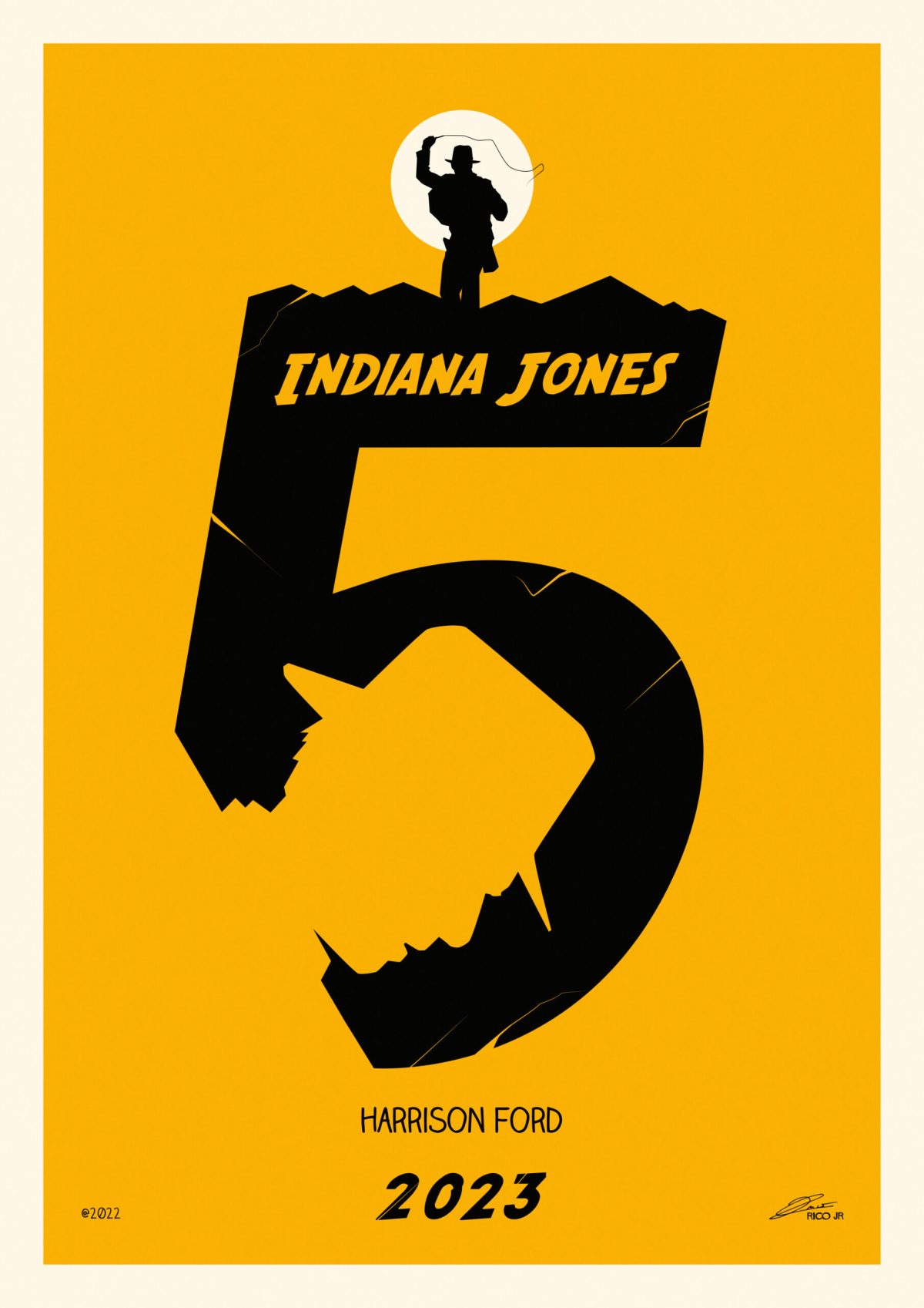 INDIANA JONES 5 Poster Art | Poster By Rico Jr