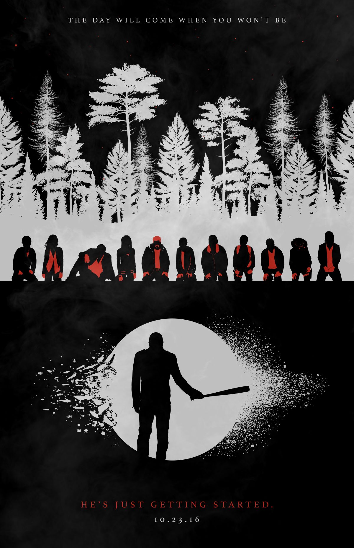 Lucille Lineup | The Walking Dead | Poster By Walkerwyn