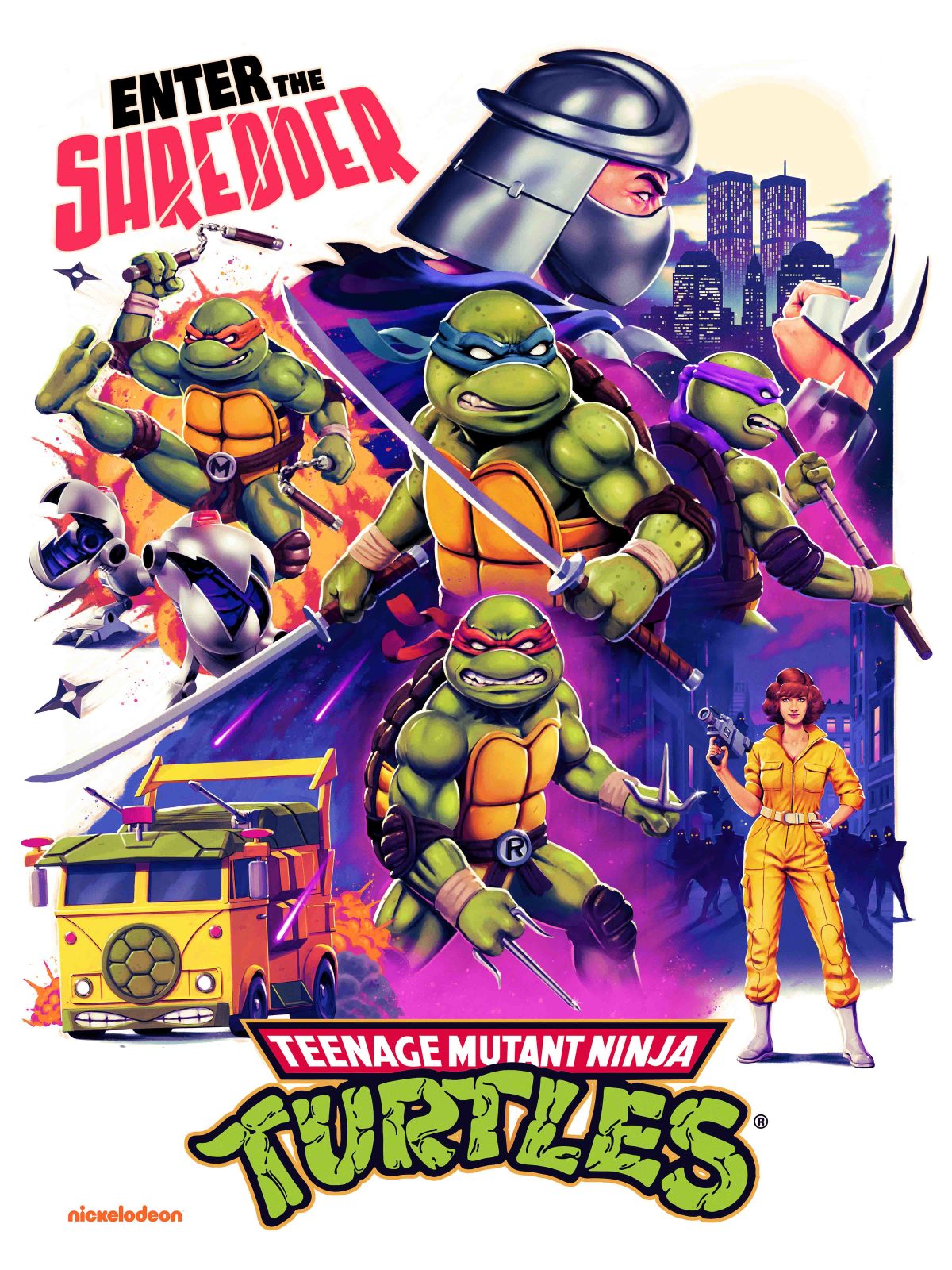 Teenage Mutant Ninja Turtles Enter Shredder TEENAGE MUTANT NINJA
