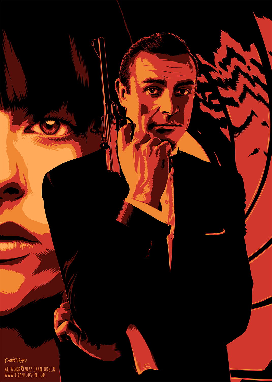 JAMES BOND. 007 | Poster By Craniodsgn