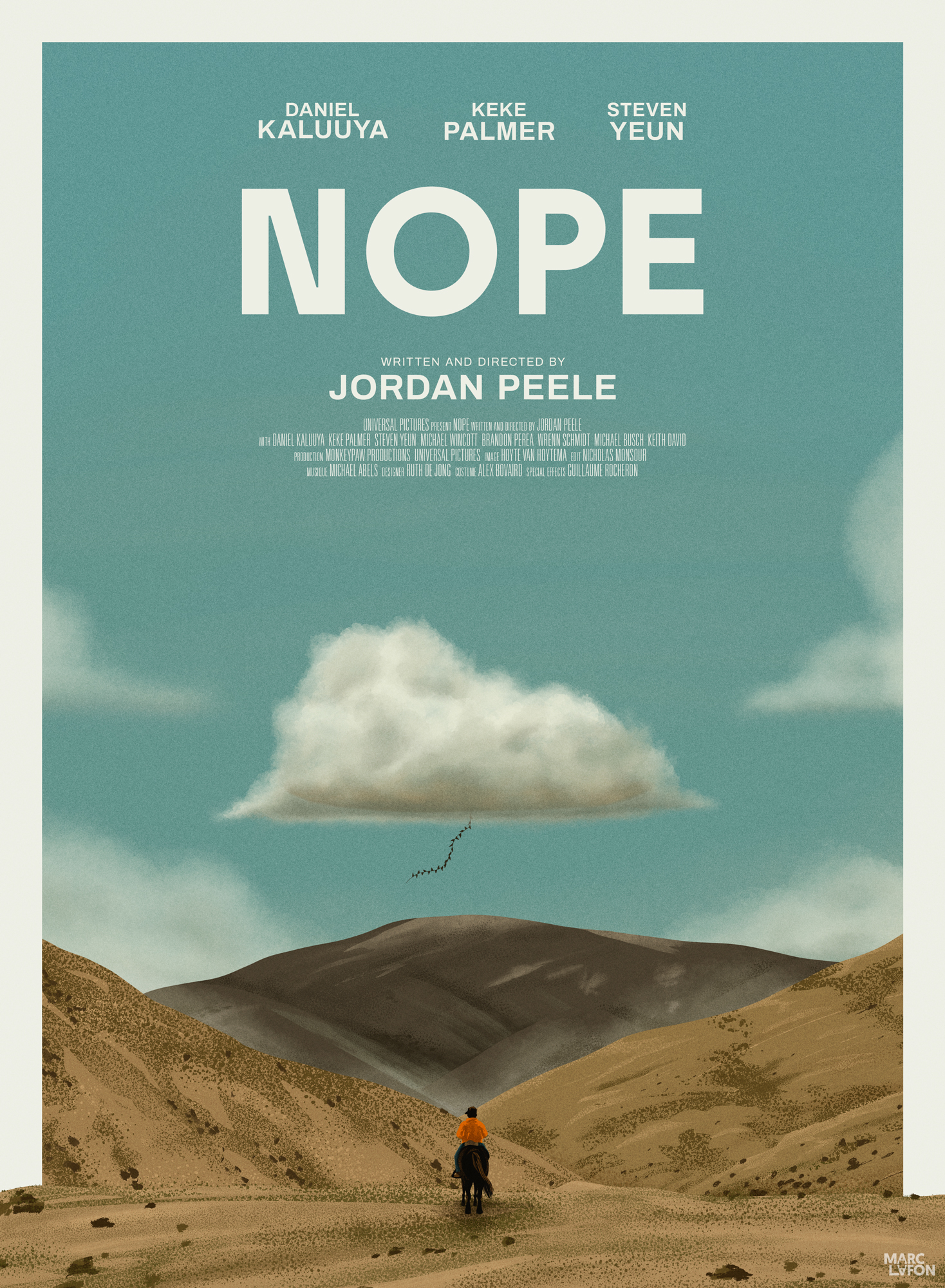 NOPE | Poster By Marc Lafon