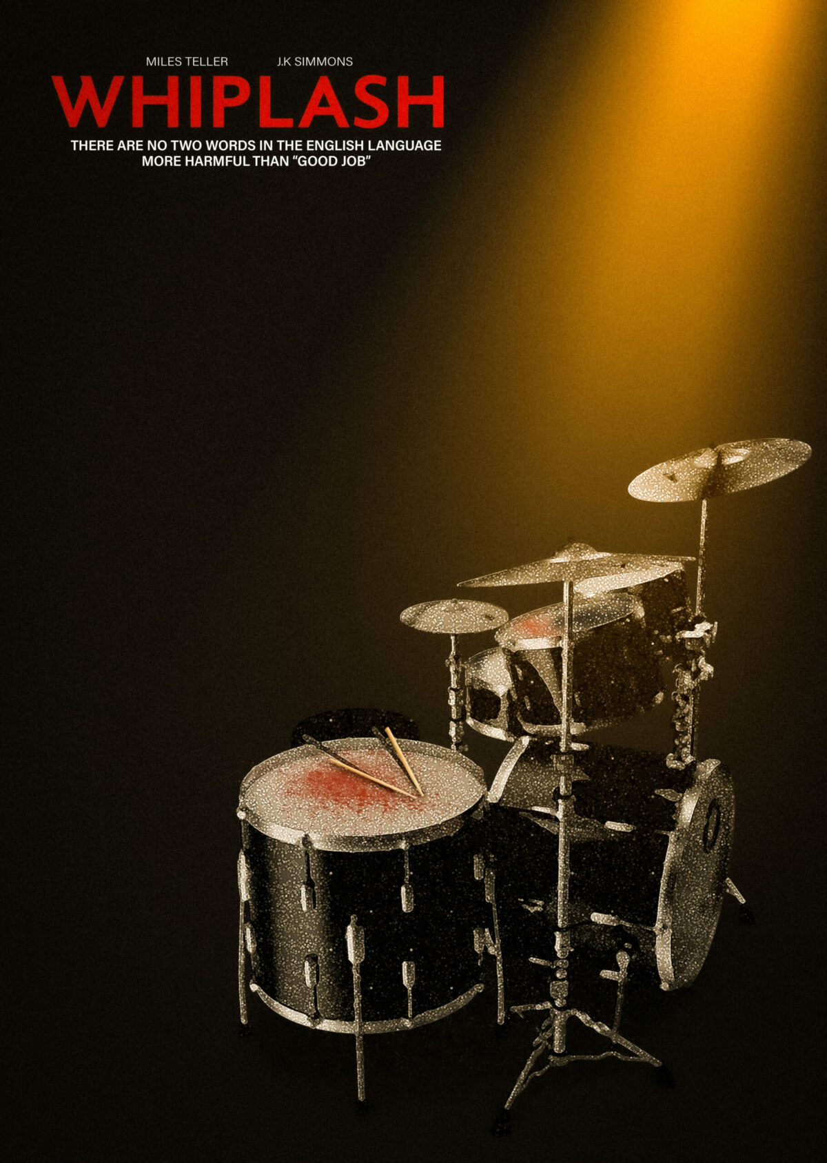 WHIPLASH | Poster By CACTUSPOSTERS
