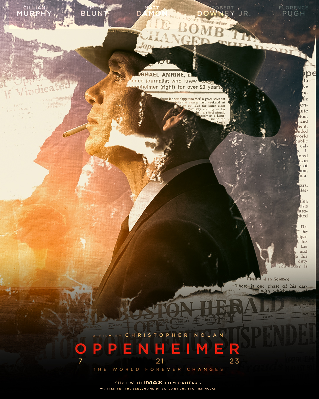 Oppenheimer Poster | Poster By GameX_GFX