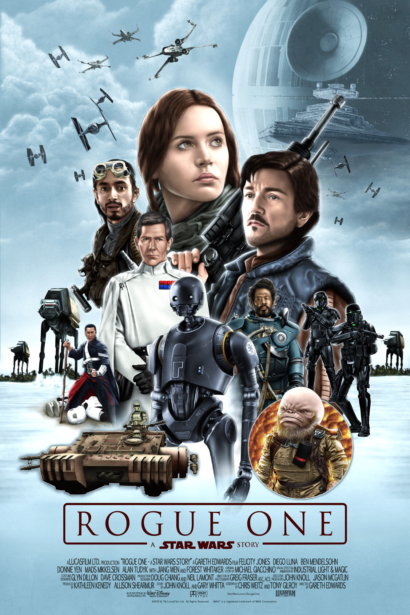 Rogue One | Poster By Aldogalvanart
