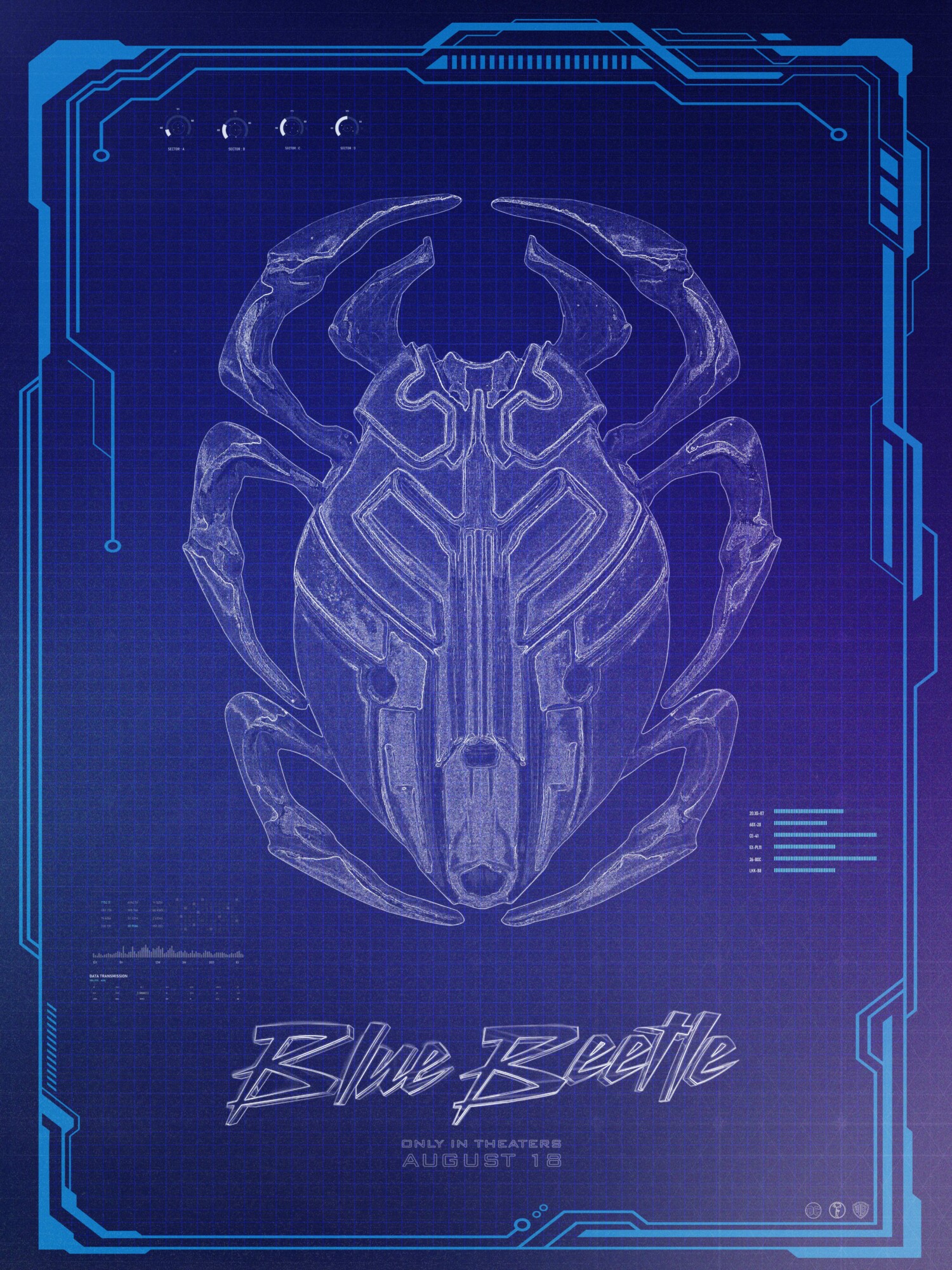 Blue Beetle | Poster By DjANOIDgfx